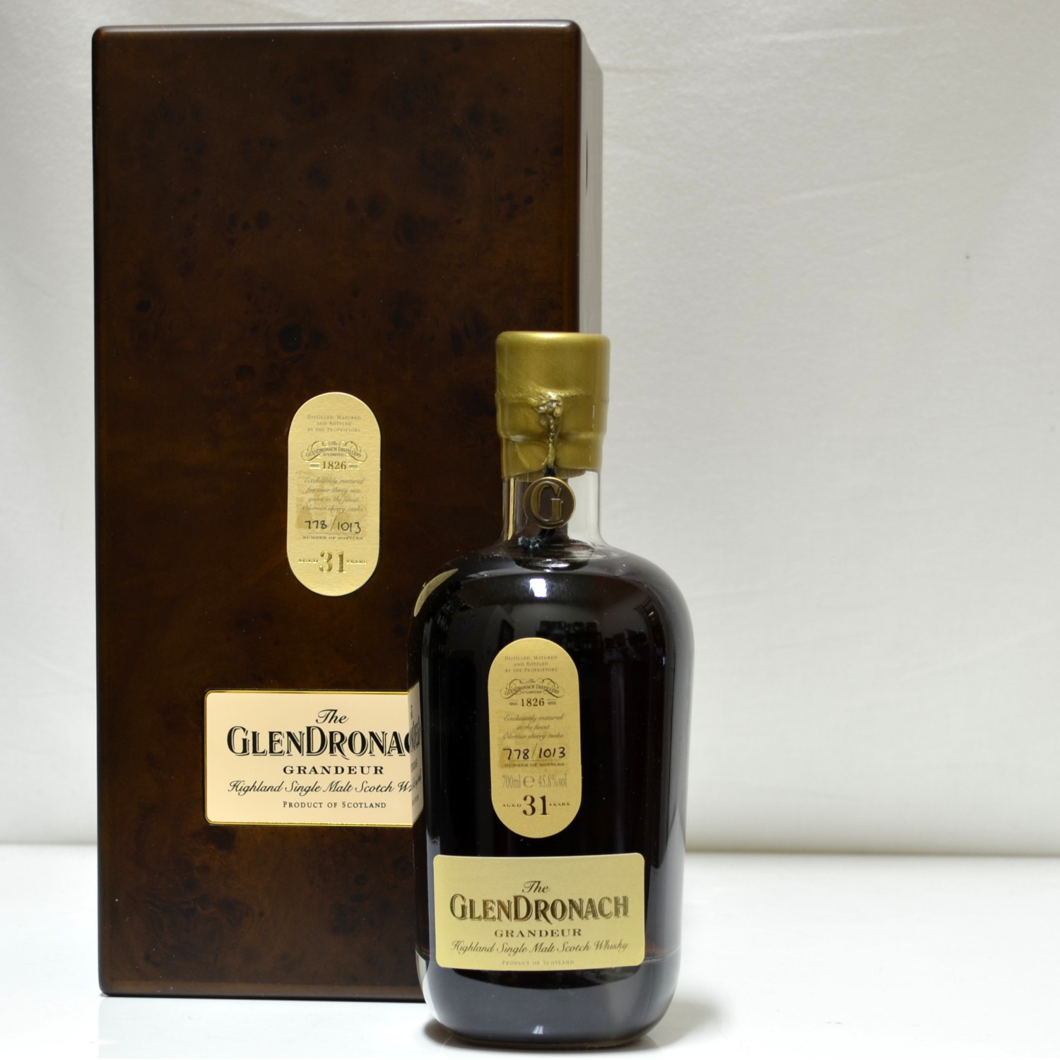 Glendronach Grandeur 31 Year Old Batch #1 | The 22nd Auction | Scotch ...