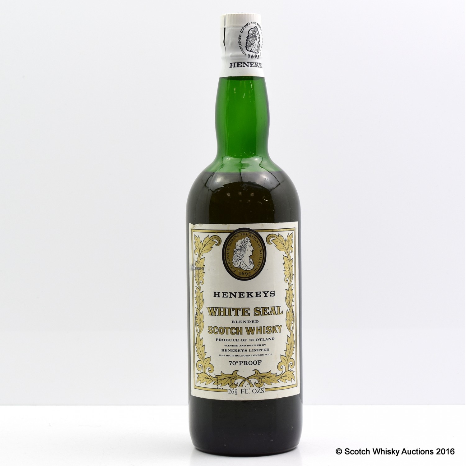 Henekeys White Seal 26 2/3 Fl Oz | The 62nd Auction | Scotch Whisky ...