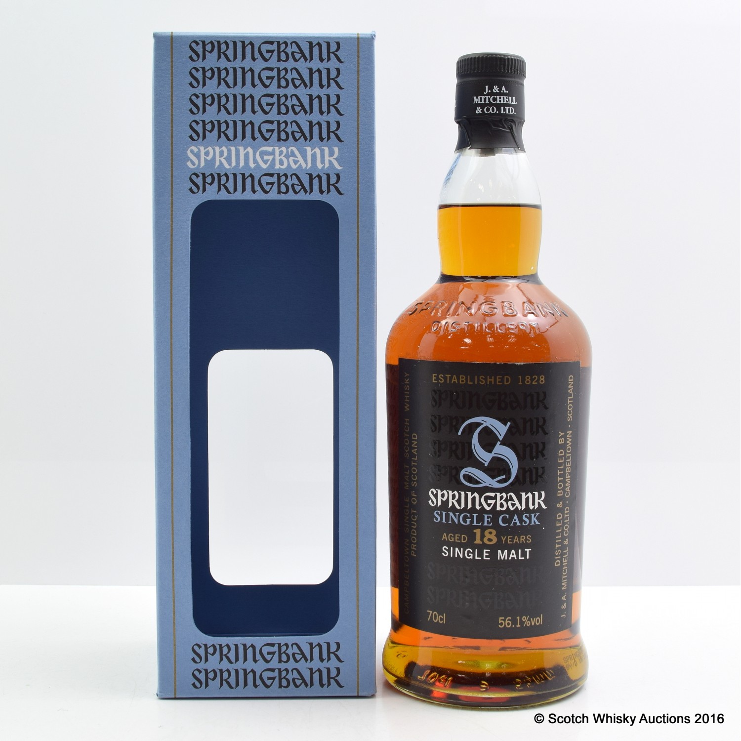 Springbank Single Cask 18 Year Old Sherry Wood | The 63rd Auction ...