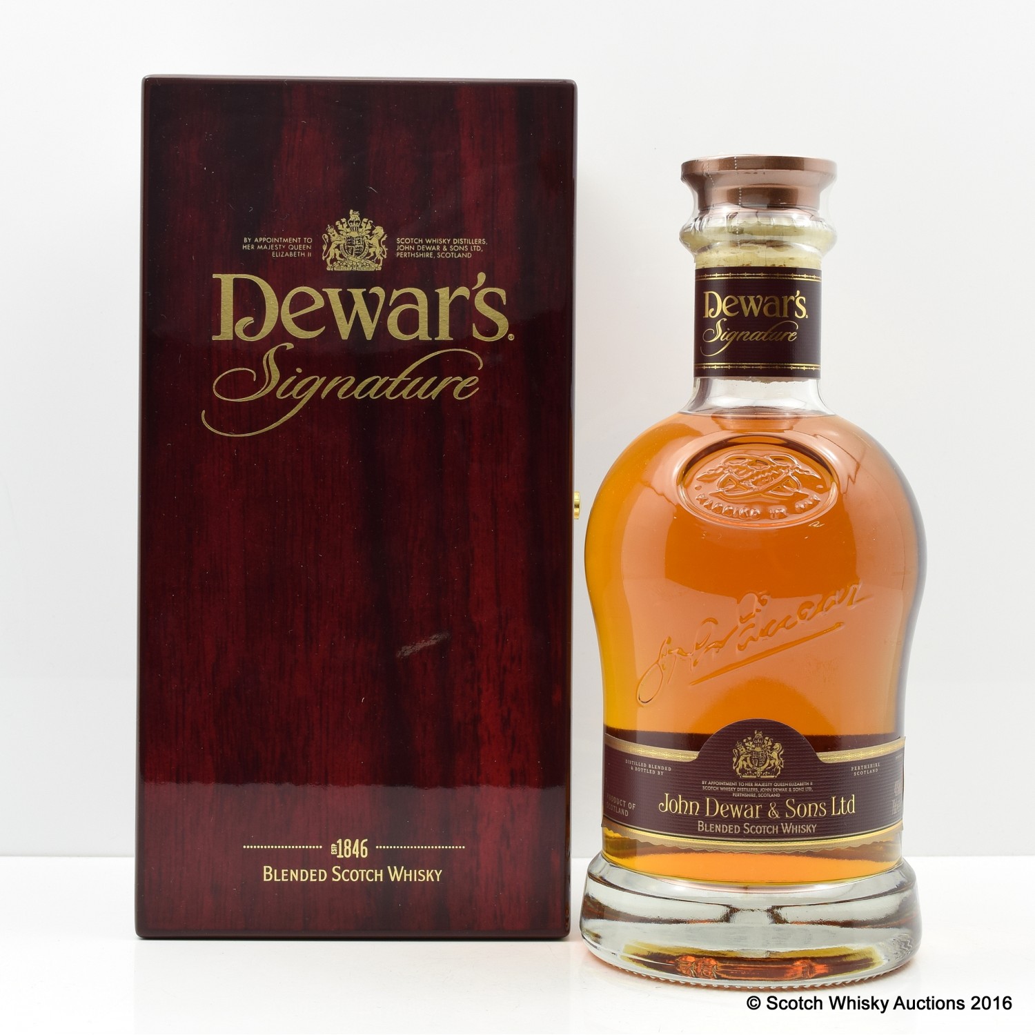 Dewar's Signature | The 63rd Auction | Scotch Whisky Auctions