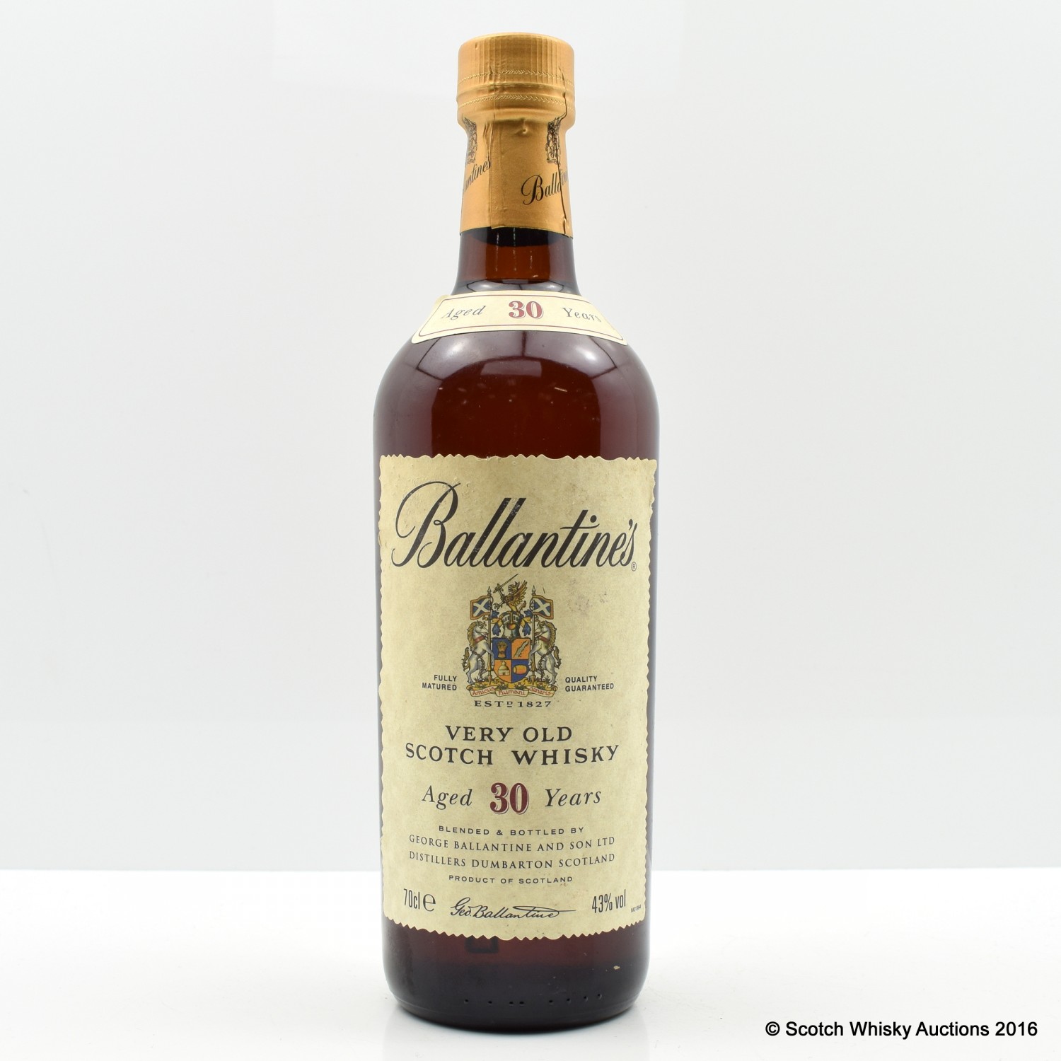 Ballantine's 30 Year Old | The 63rd Auction | Scotch Whisky Auctions