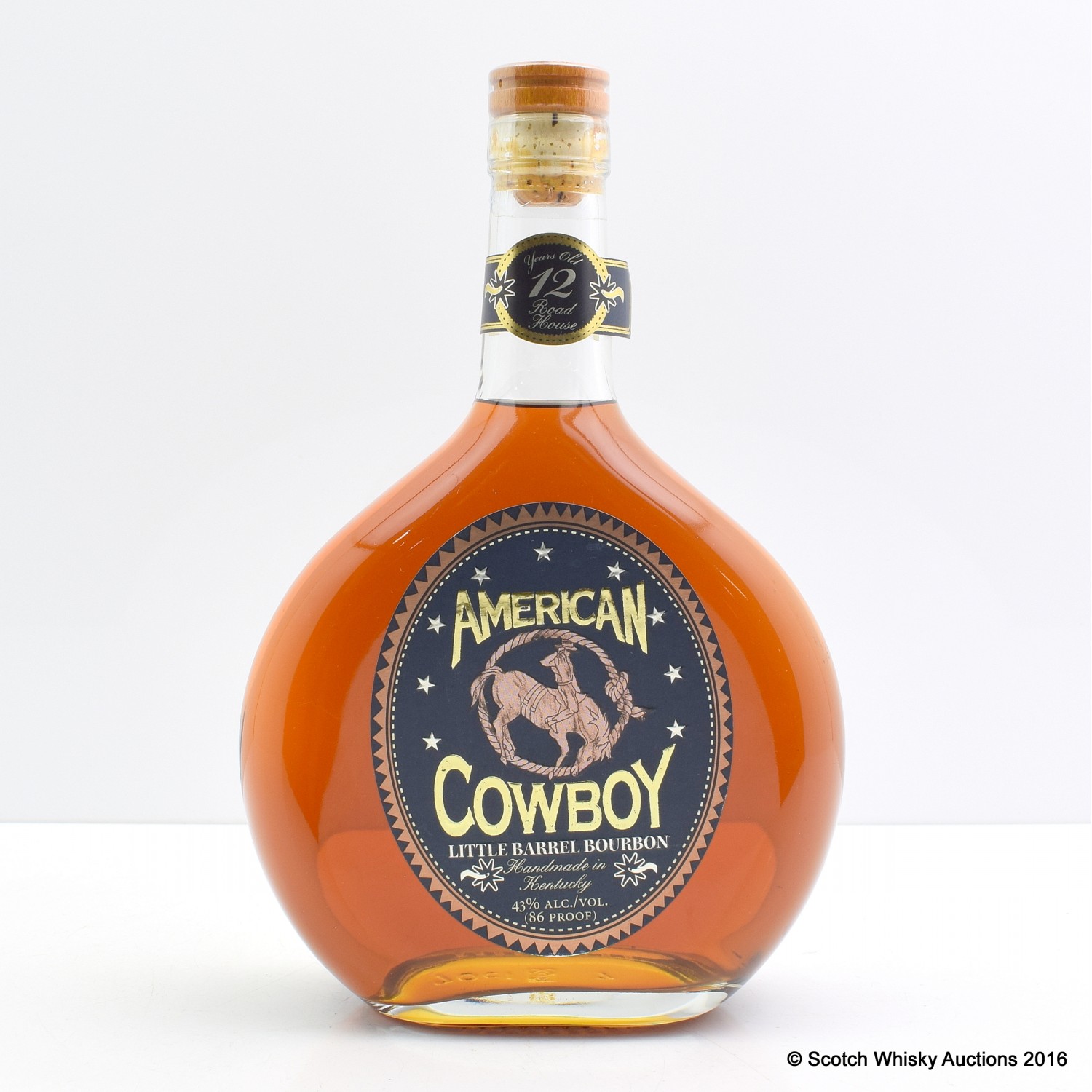 American Cowboy Little Barrel Bourbon 75cl | The 63rd Auction | Scotch ...