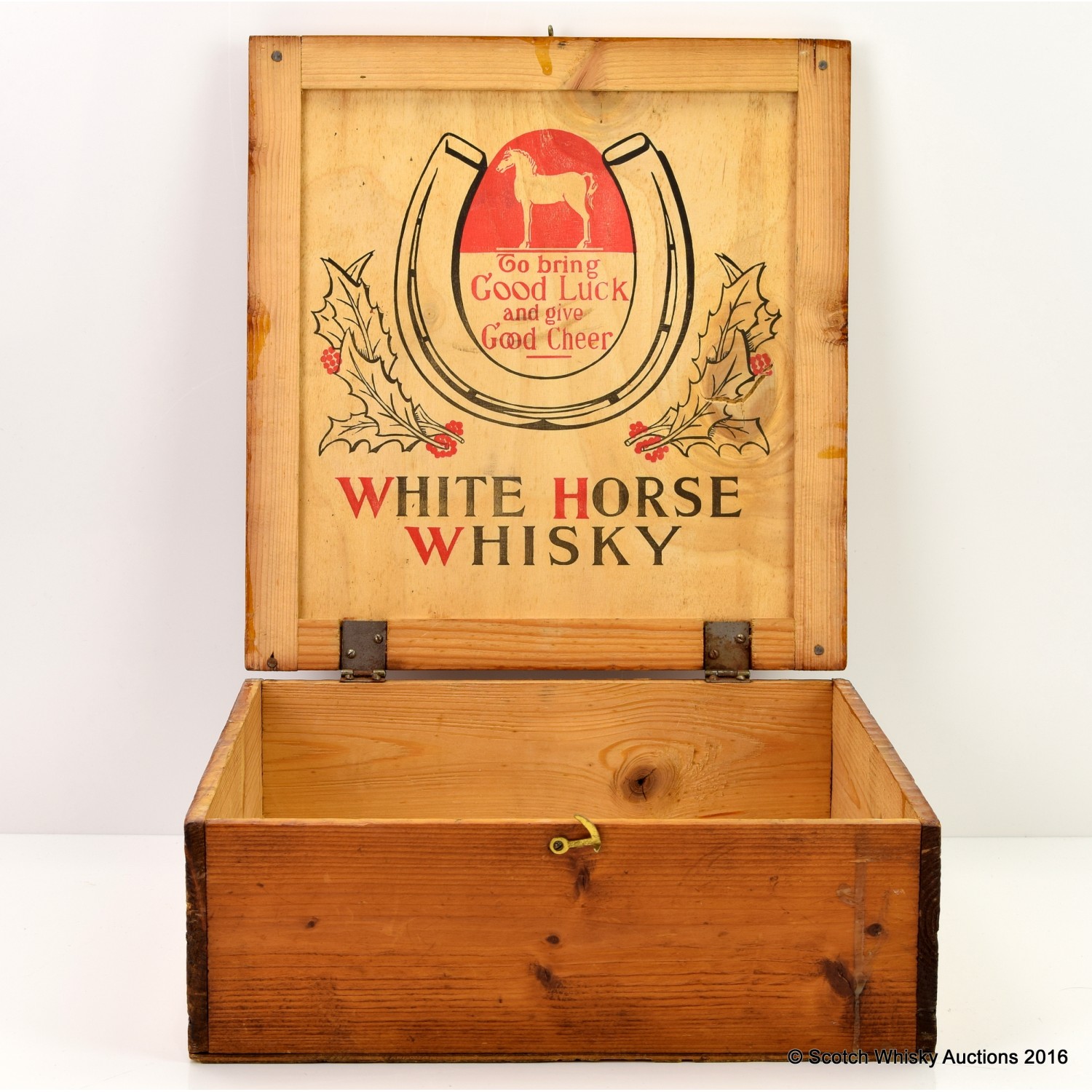 White Horse Advertising Box | The 63rd Auction | Scotch Whisky Auctions