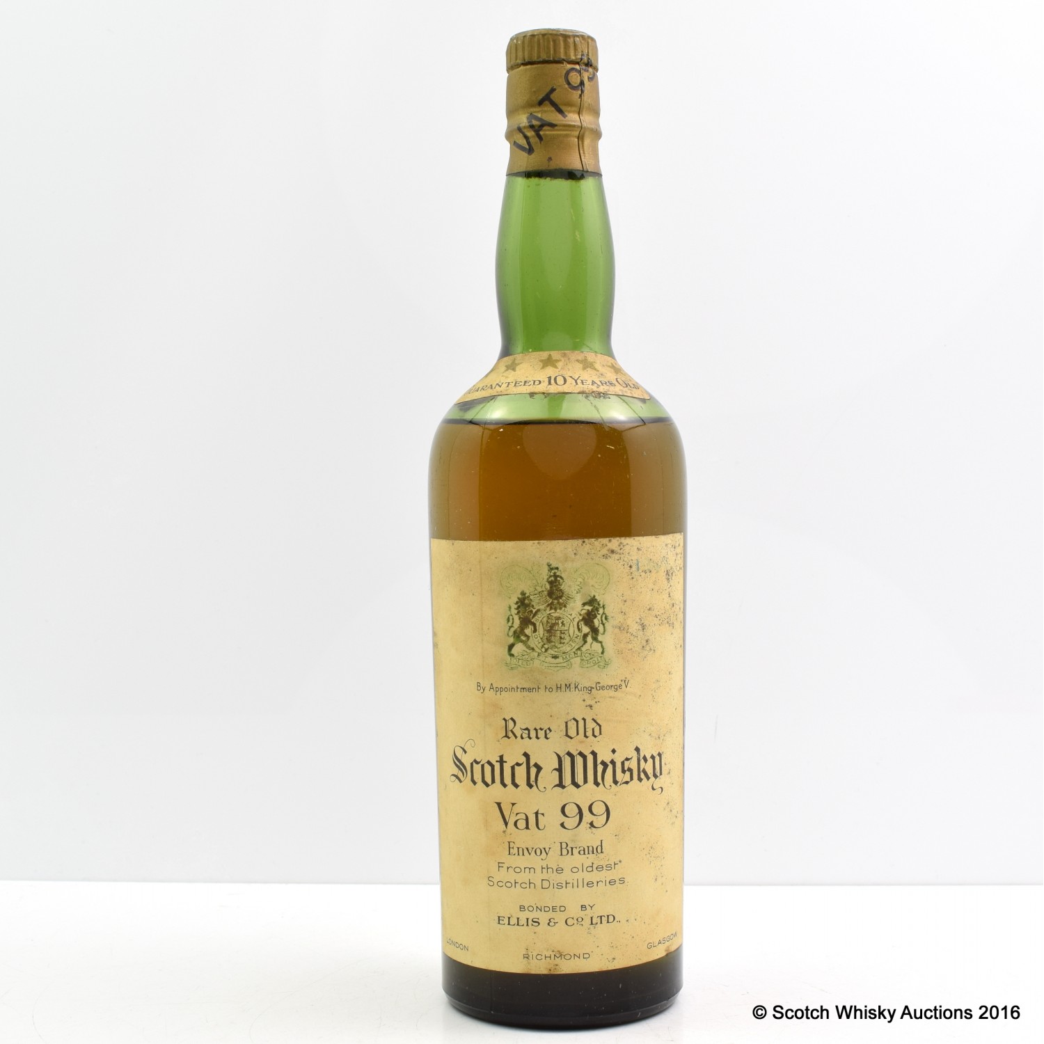 Vat 99 10 Year Old | The 66th Auction | Scotch Whisky Auctions