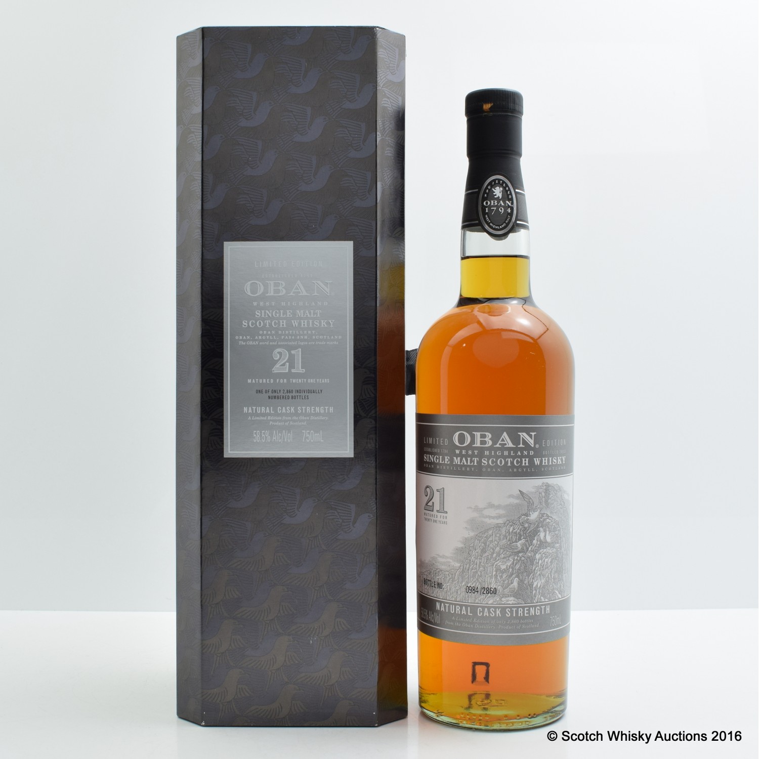Oban 21 Year Old 2013 Release 75cl | The 68th Auction | Scotch Whisky ...