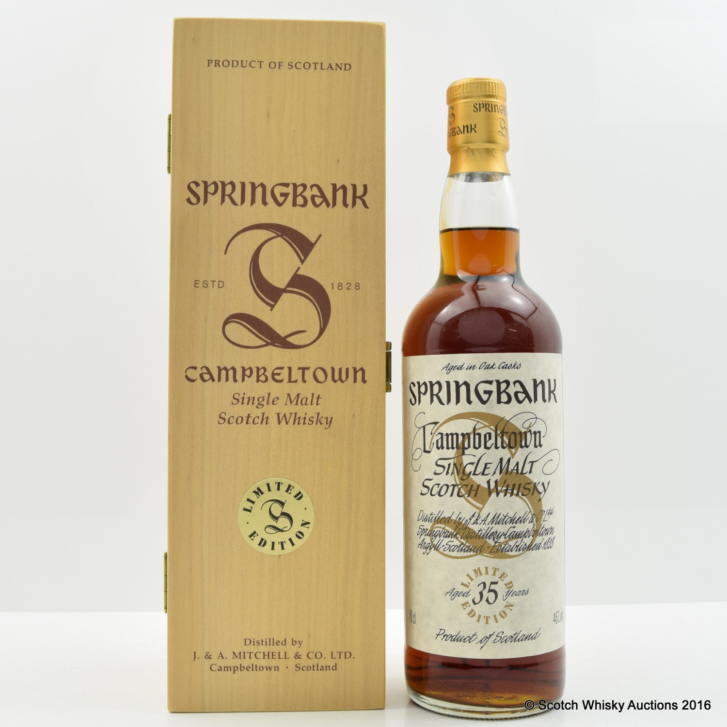 Springbank 35 Year Old Millennium Collection | The 68th Auction ...