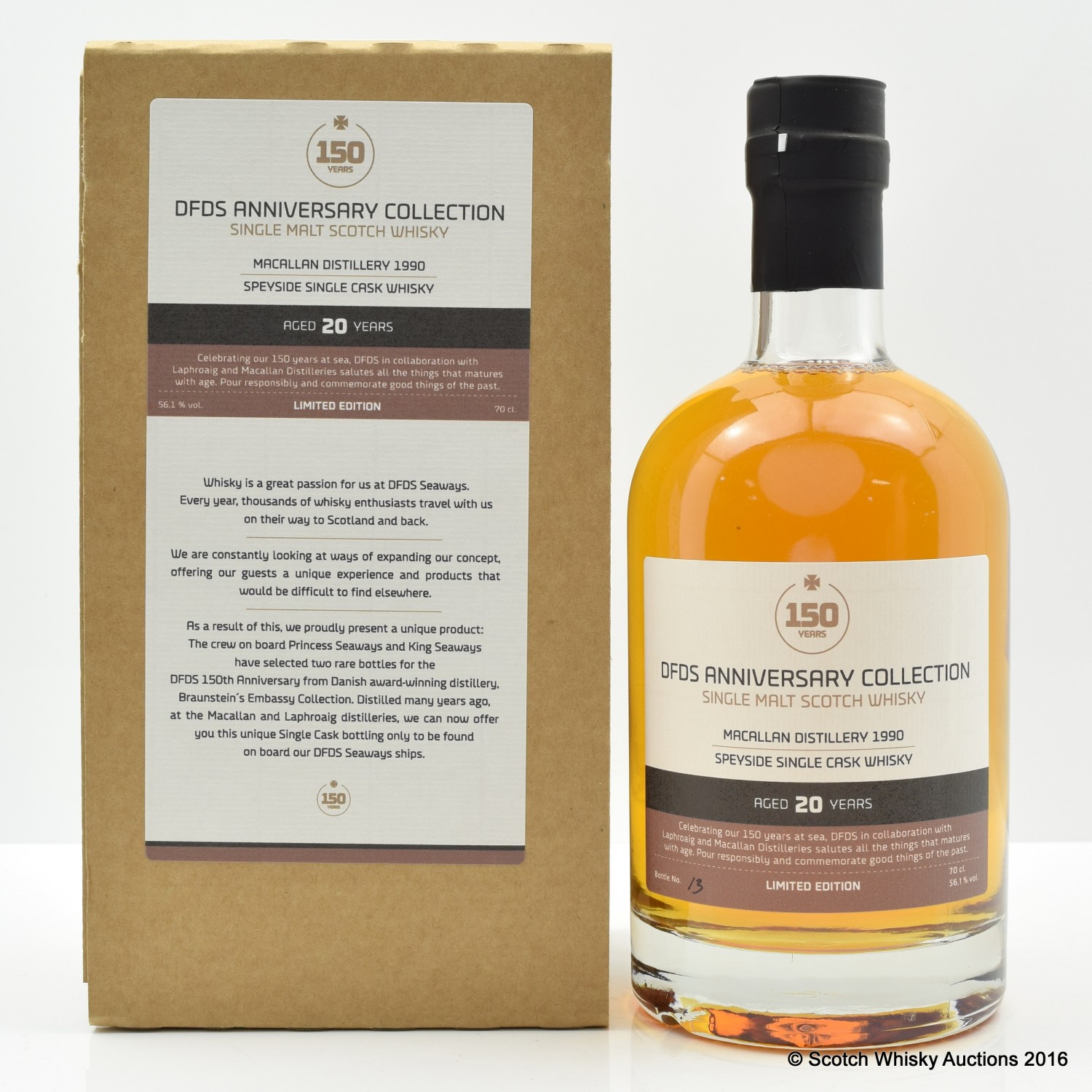 Macallan 1990 20 Year Old DFDS 150th Anniversary | The 68th Auction ...