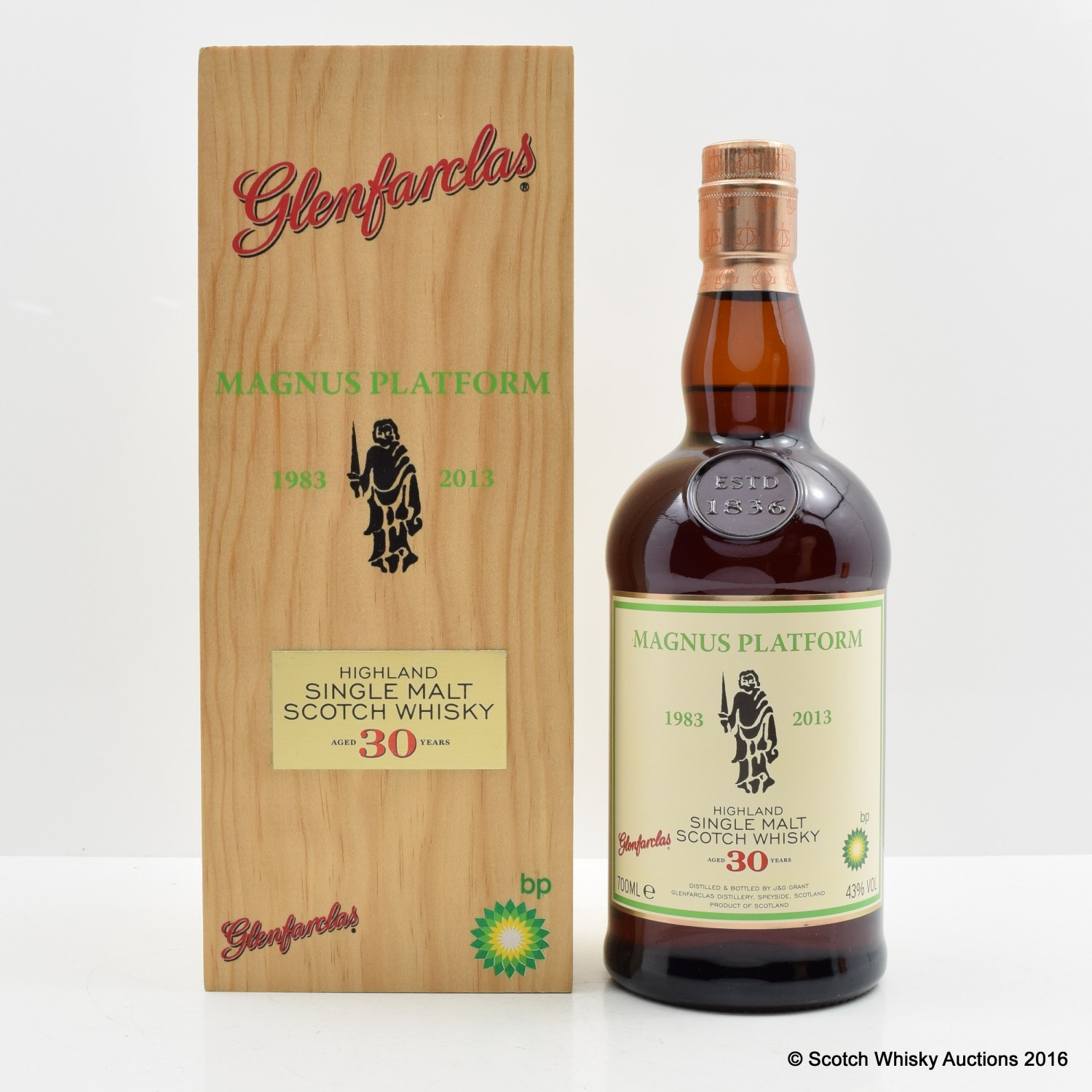 Glenfarclas 30 Year Old Private Bottling for BP Magnus Platform | The ...