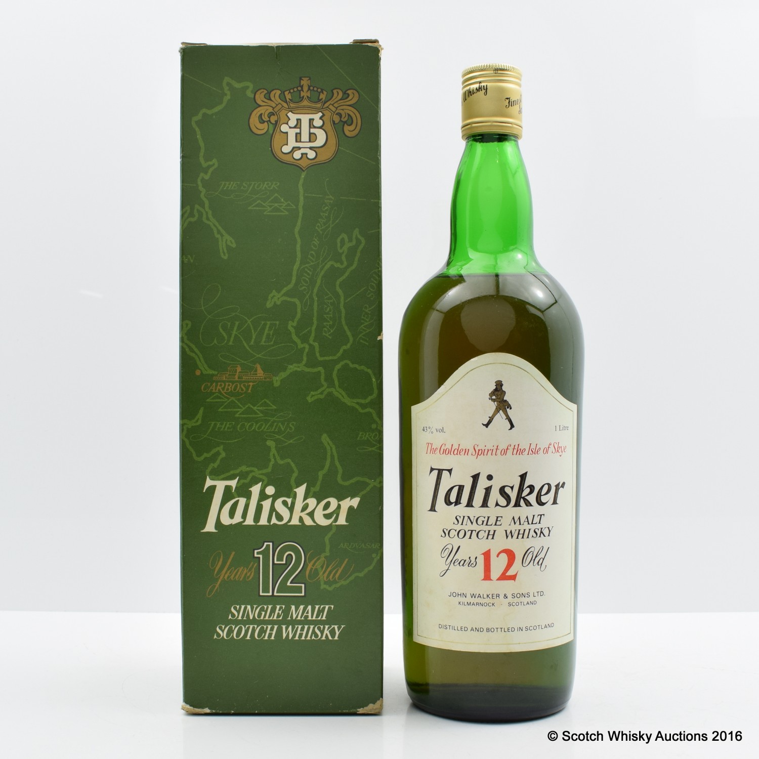 Talisker 12 Year Old Old Style 1L | The 69th Auction | Scotch Whisky ...