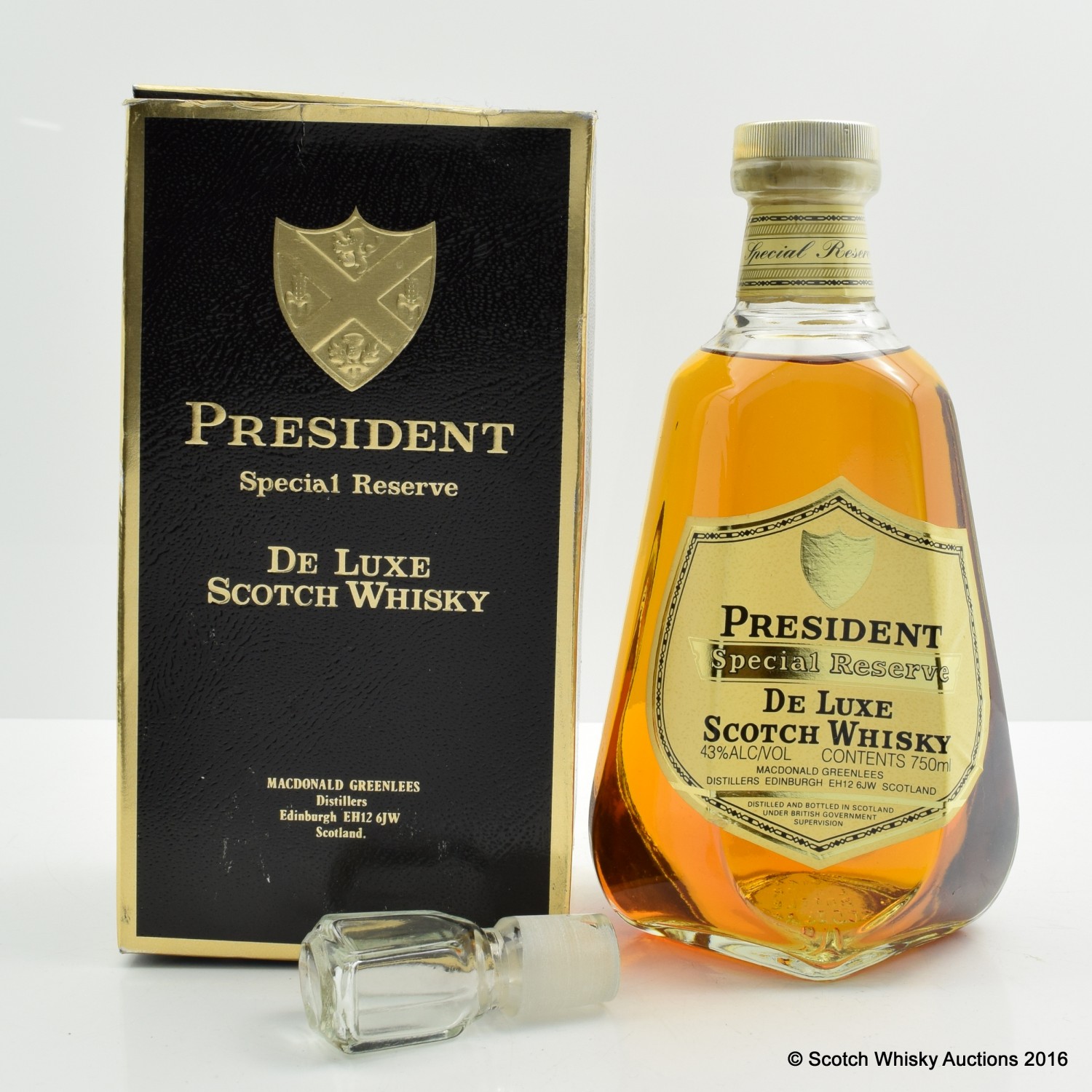 President Special Reserve 75cl | The 69th Auction | Scotch Whisky Auctions