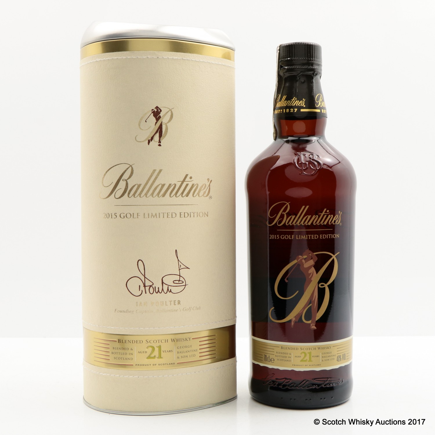 Ballantine's 21 Year Old 2015 Golf Limited Edition | The 72nd Auction ...
