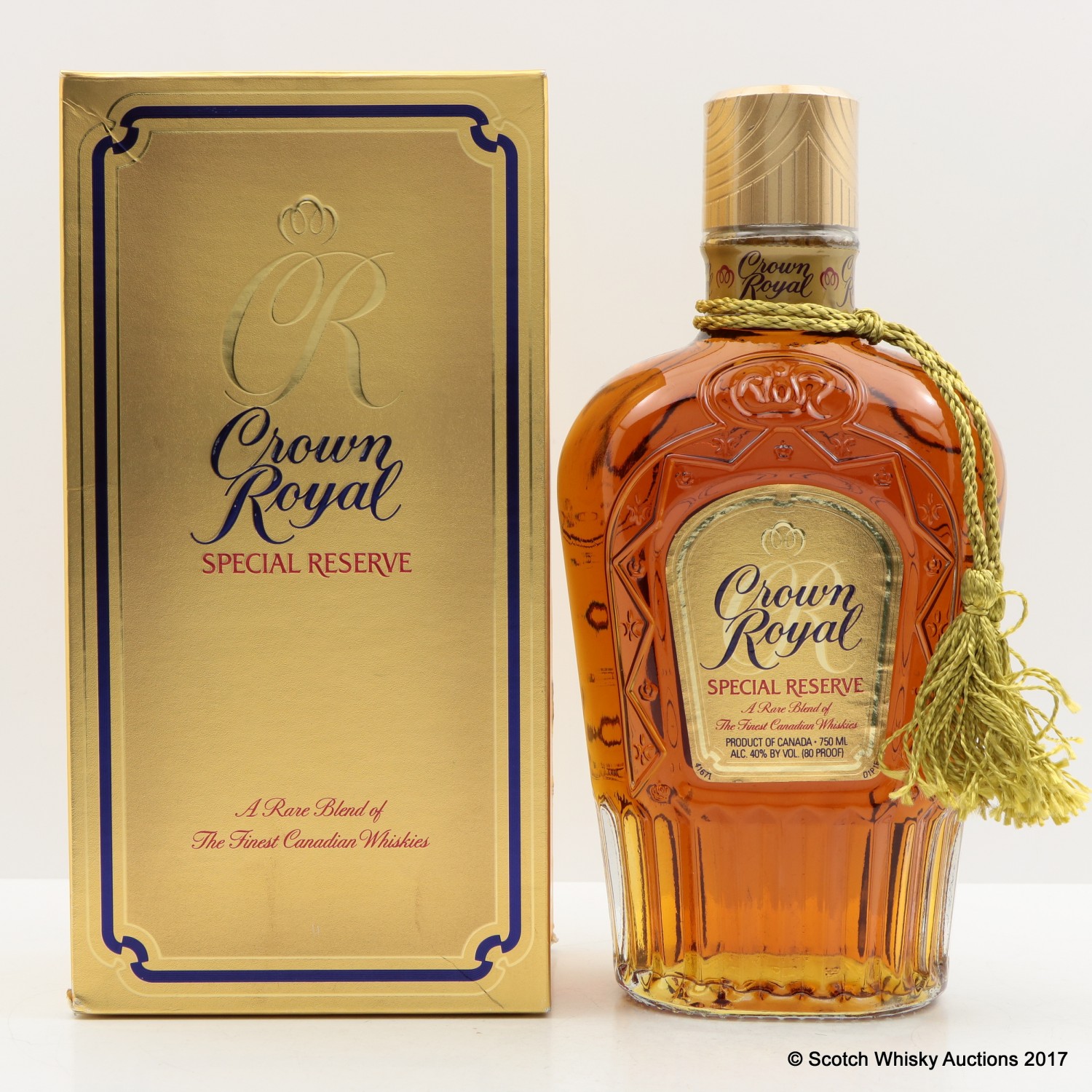 Crown Royal Special Reserve 75cl | The 72nd Auction | Scotch Whisky ...