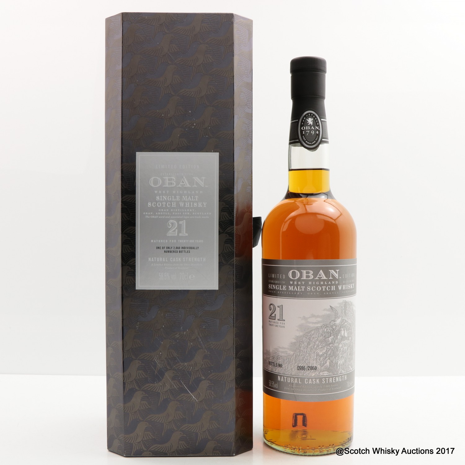 Oban 21 Year Old 2013 Release | The 72nd Auction | Scotch Whisky Auctions