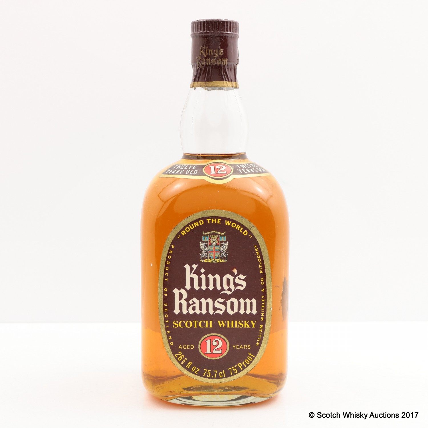 King's Ransom 12 Year Old 26 2/3 Fl Oz | The 75th Auction | Scotch ...