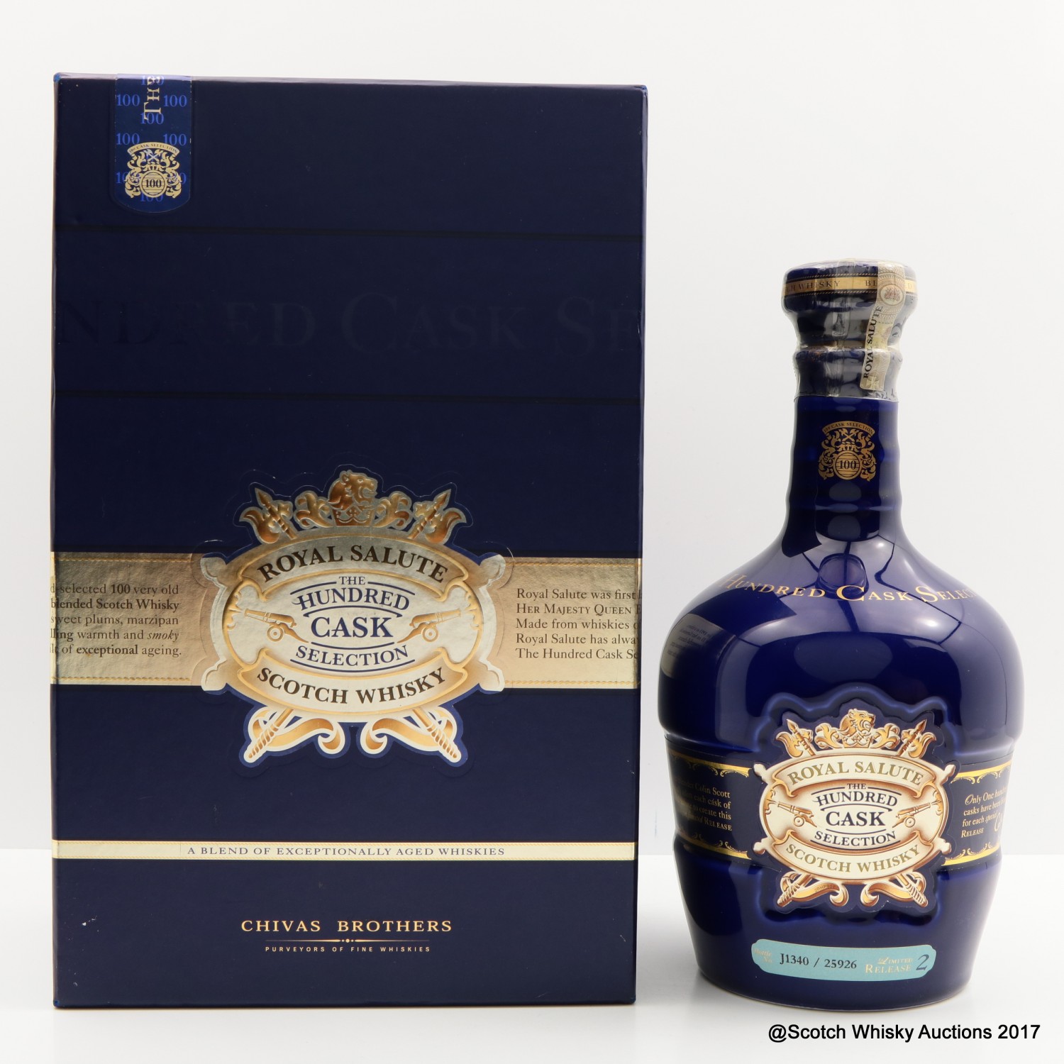 Chivas Royal Salute Hundred Cask 2nd Release | The 75th Auction ...