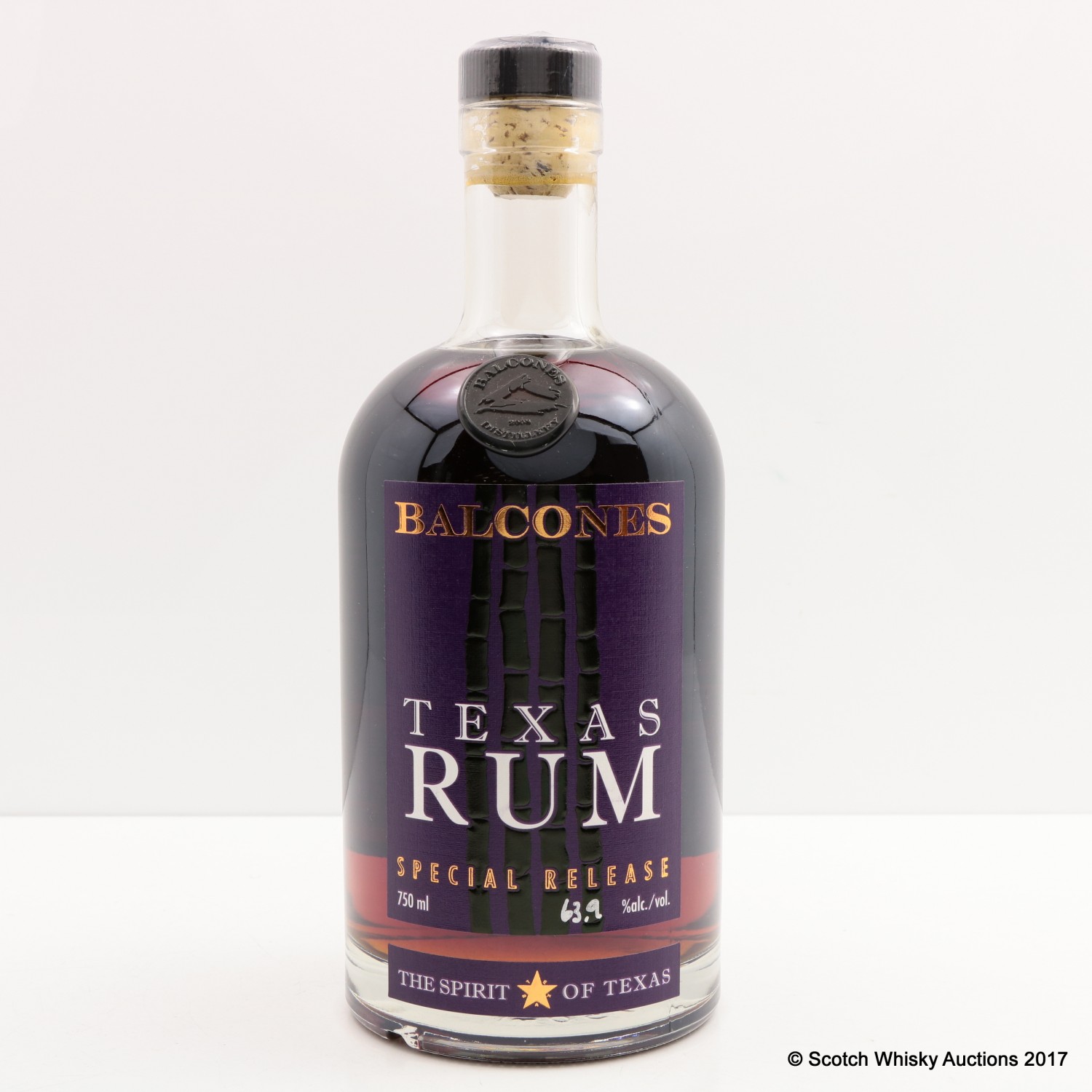 Balcones Texas Rum 75cl | The 75th Auction | Scotch Whisky Auctions