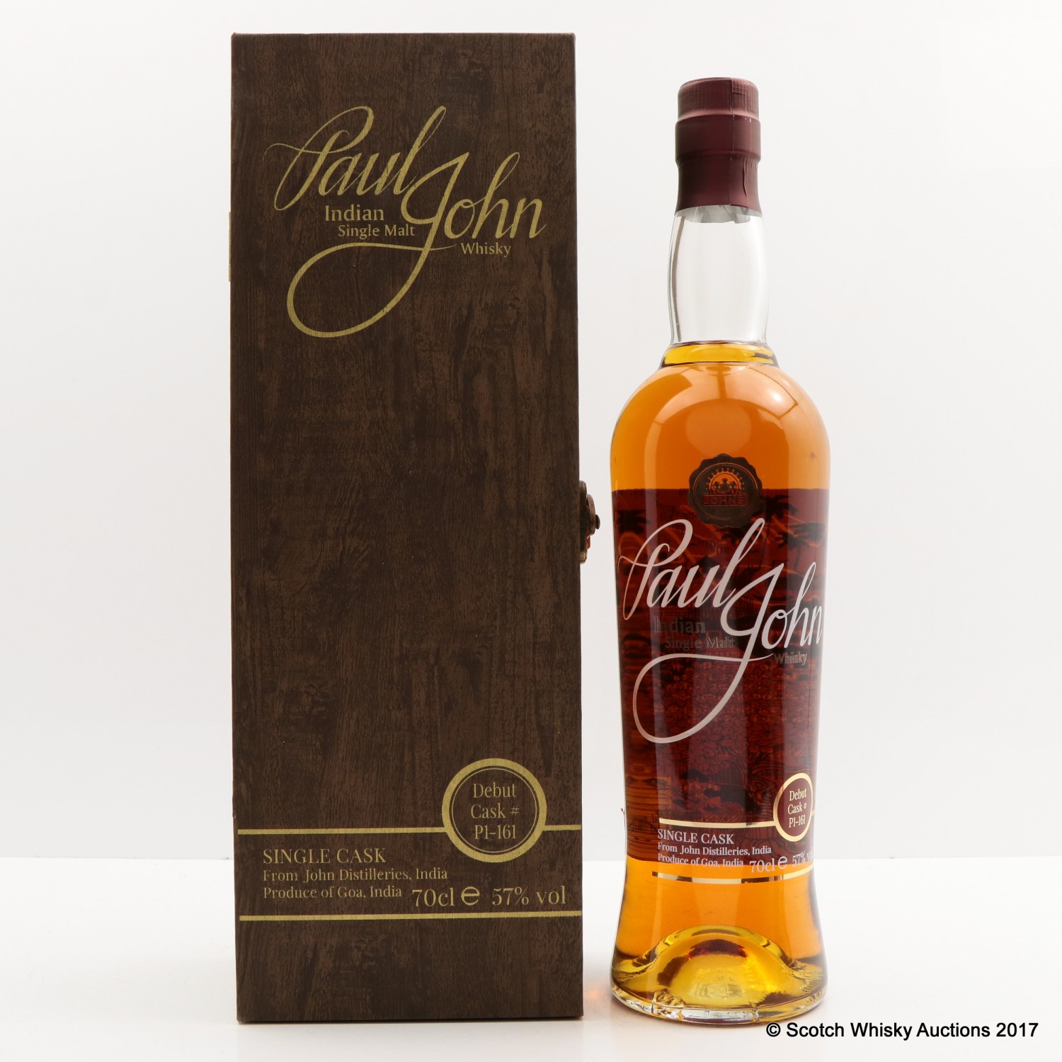 Paul John Single Debut Cask #P1-161 | The 75th Auction | Scotch Whisky ...