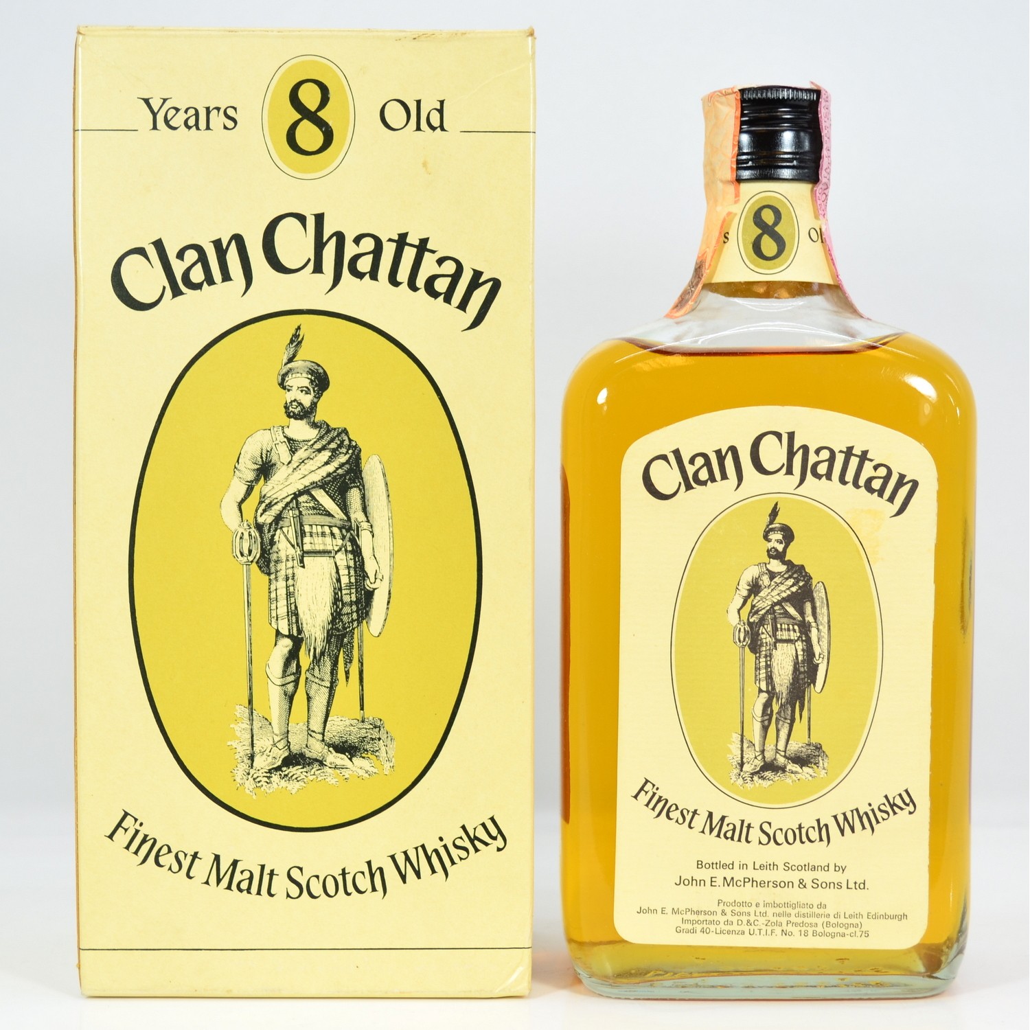 Clan Chattan 8 Year Old In Carton | The 31st Auction | Scotch Whisky ...