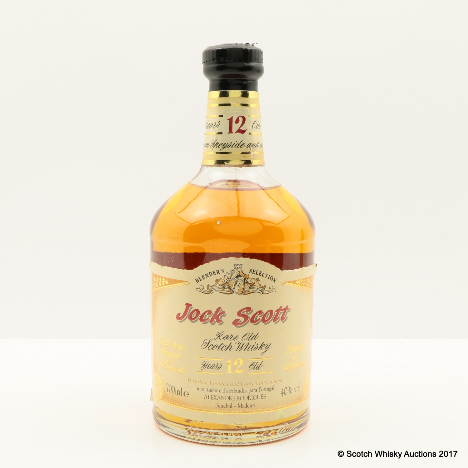 Jock Scott 12 Year Old | The 76th Auction | Scotch Whisky Auctions