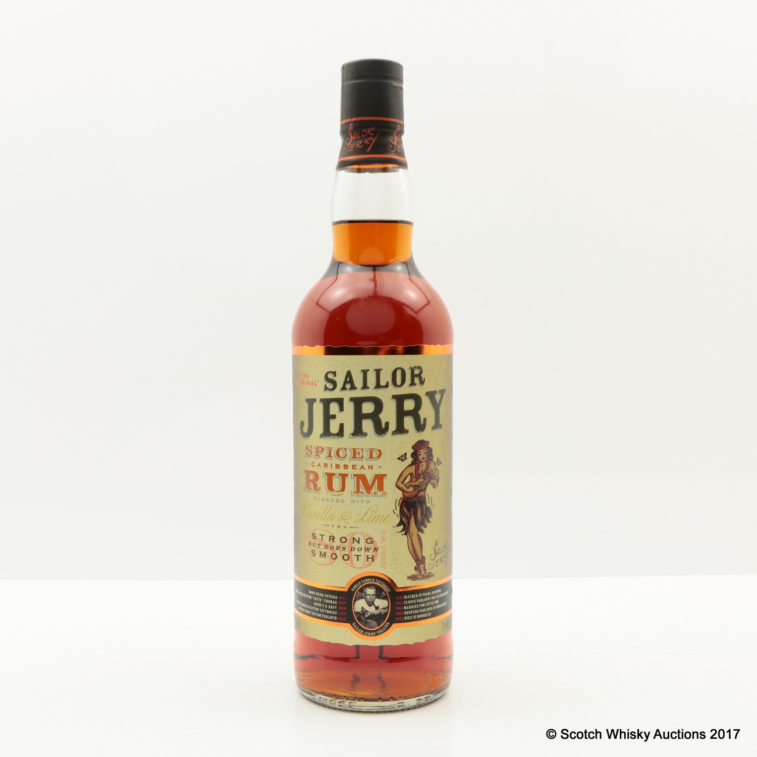 Sailor Jerry Spiced Rum 'The Original' Old Style | The 76th Auction ...