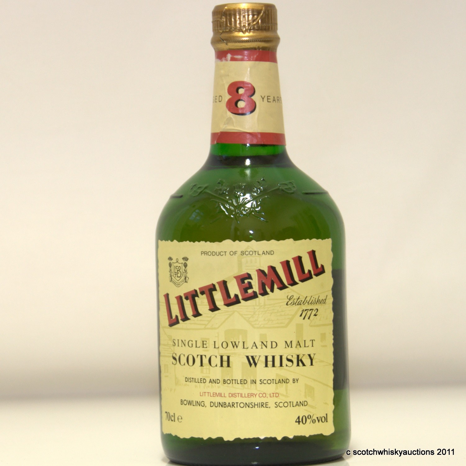 Littlemill 8 years old | The Seventh Auction | Scotch Whisky Auctions