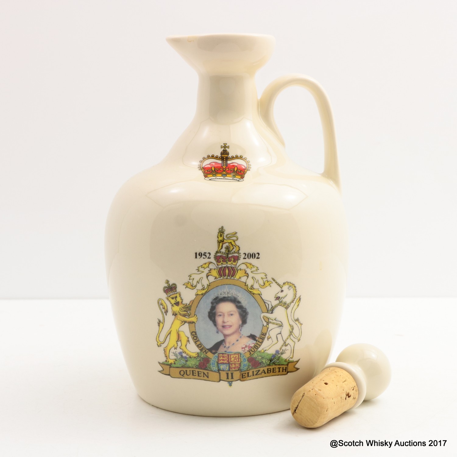 Rutherford's Ceramic Queen Elizabeth Decanter | The 79th Auction ...