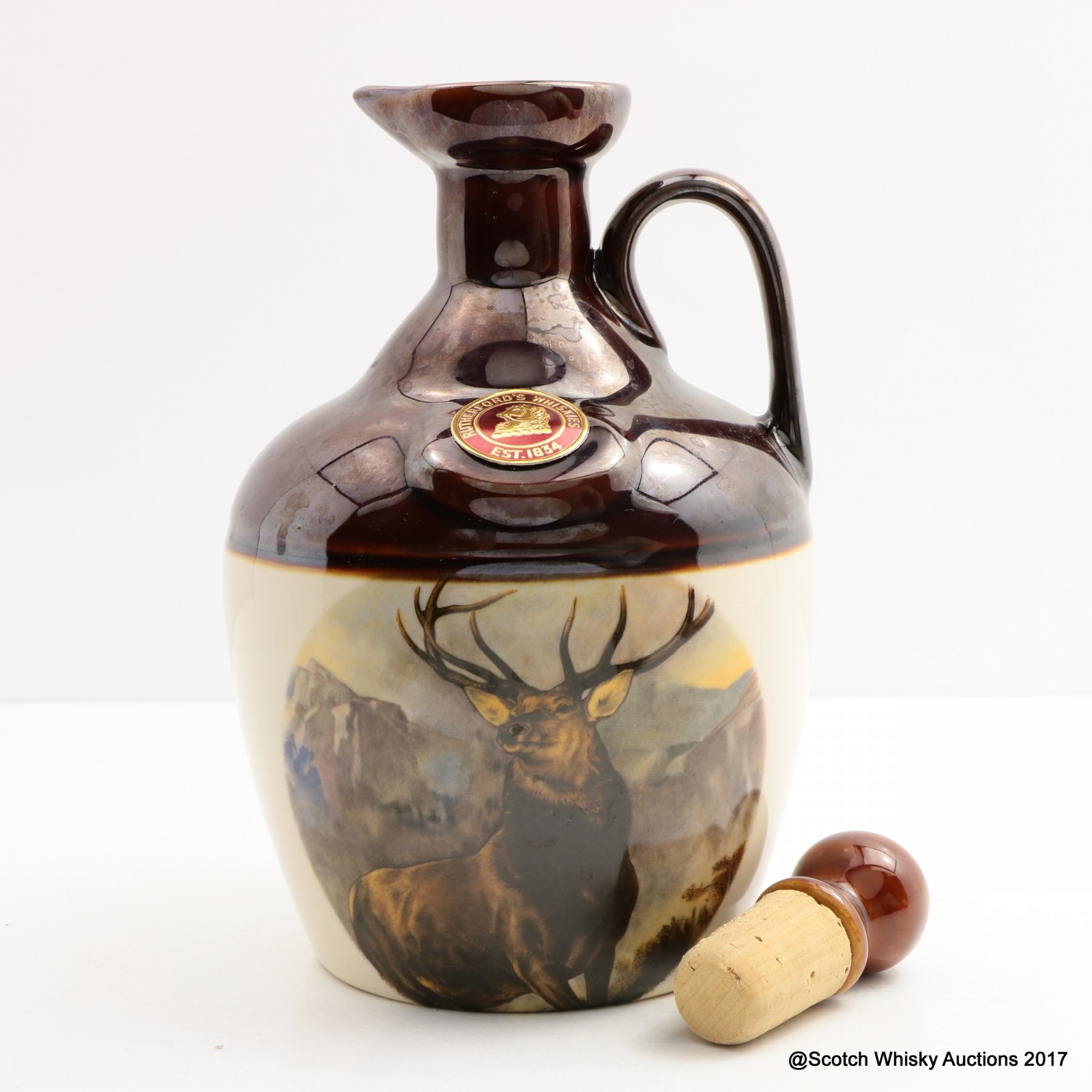Rutherford's Ceramics Monarch Of The Glen Decanter | The 79th Auction ...