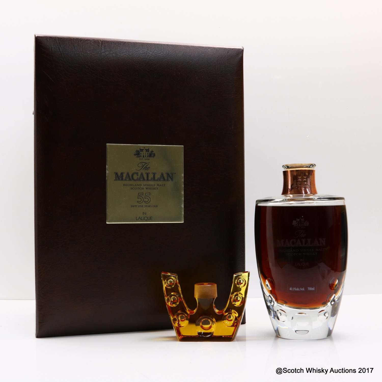 Macallan 55 Year Old Lalique | The 80th Auction | Scotch Whisky Auctions