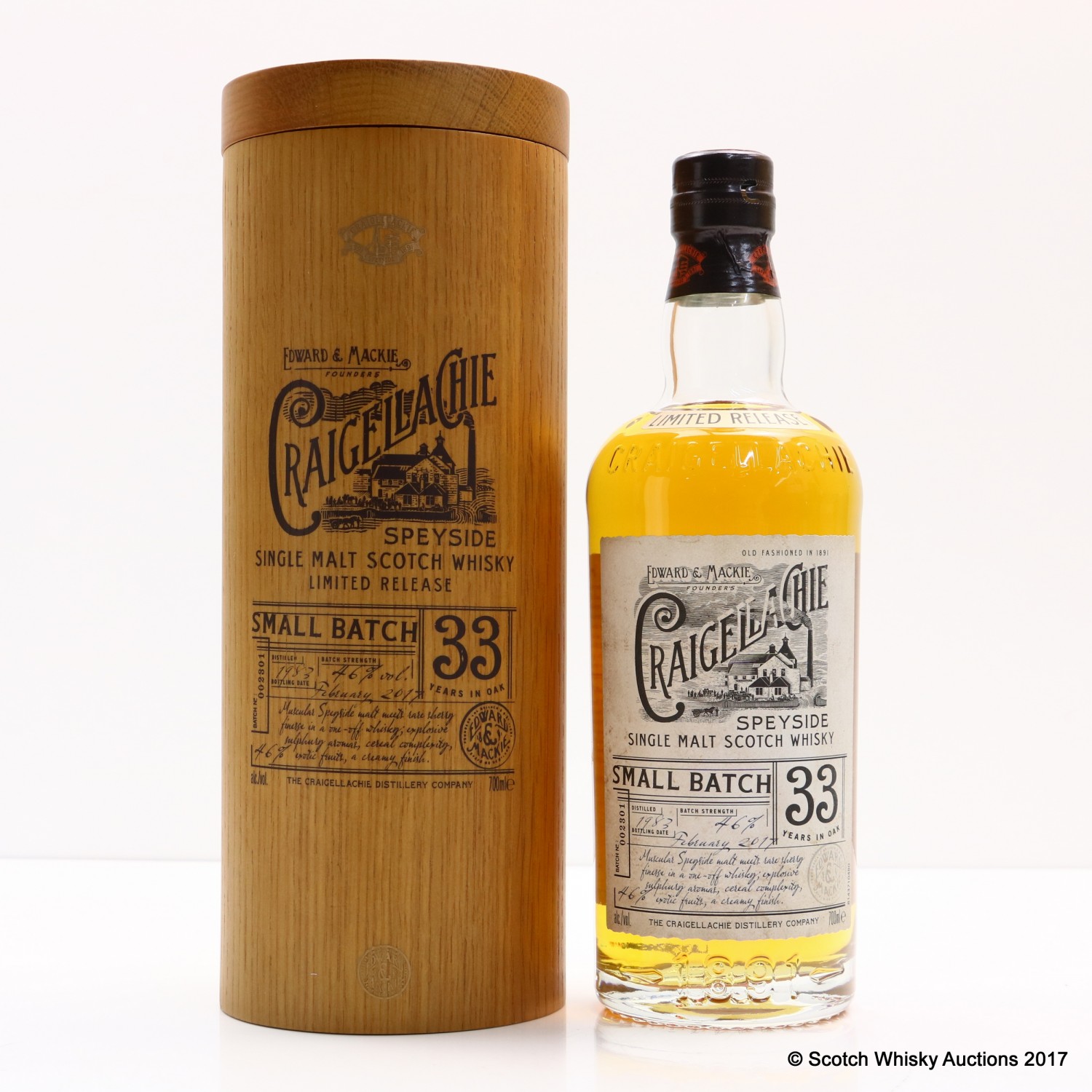 Craigellachie 33 Year Old | The 81st Auction | Scotch Whisky Auctions