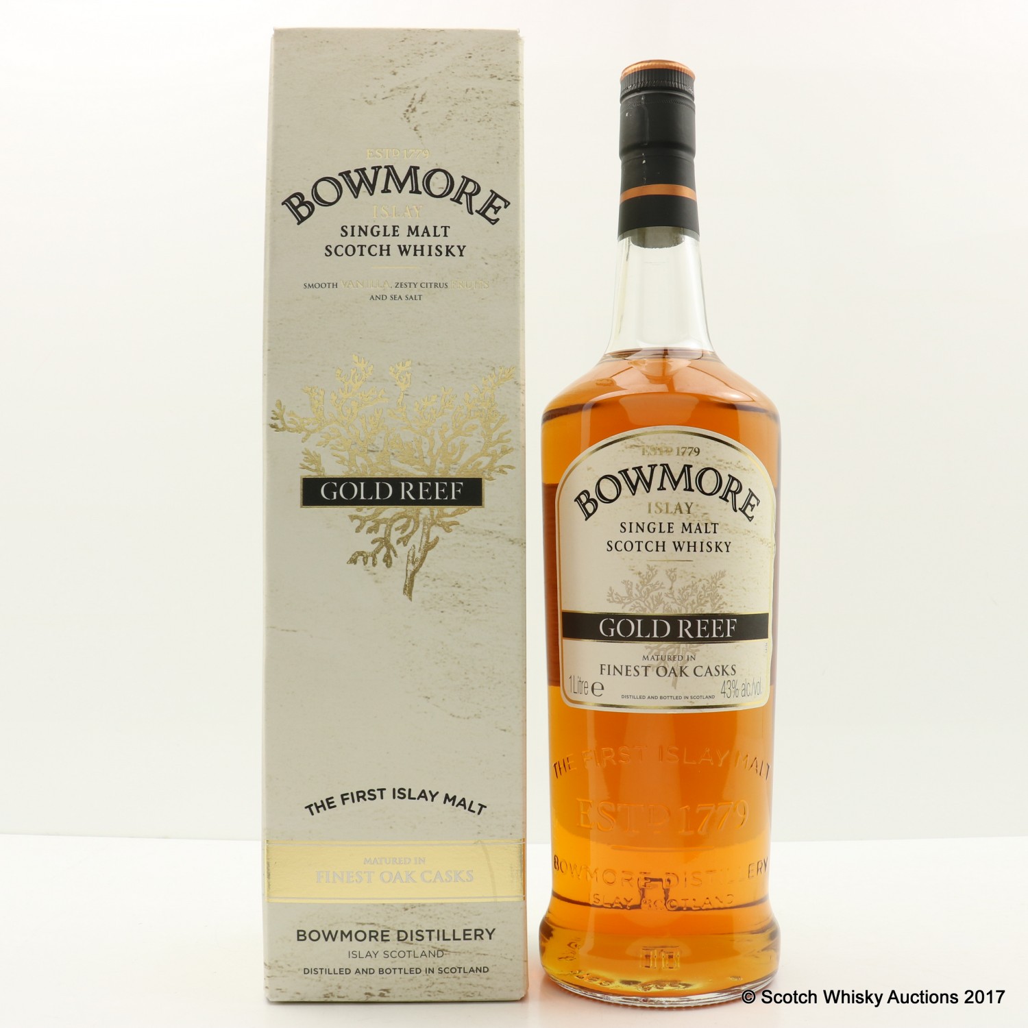 Bowmore Gold Reef 1L | The 81st Auction | Scotch Whisky Auctions