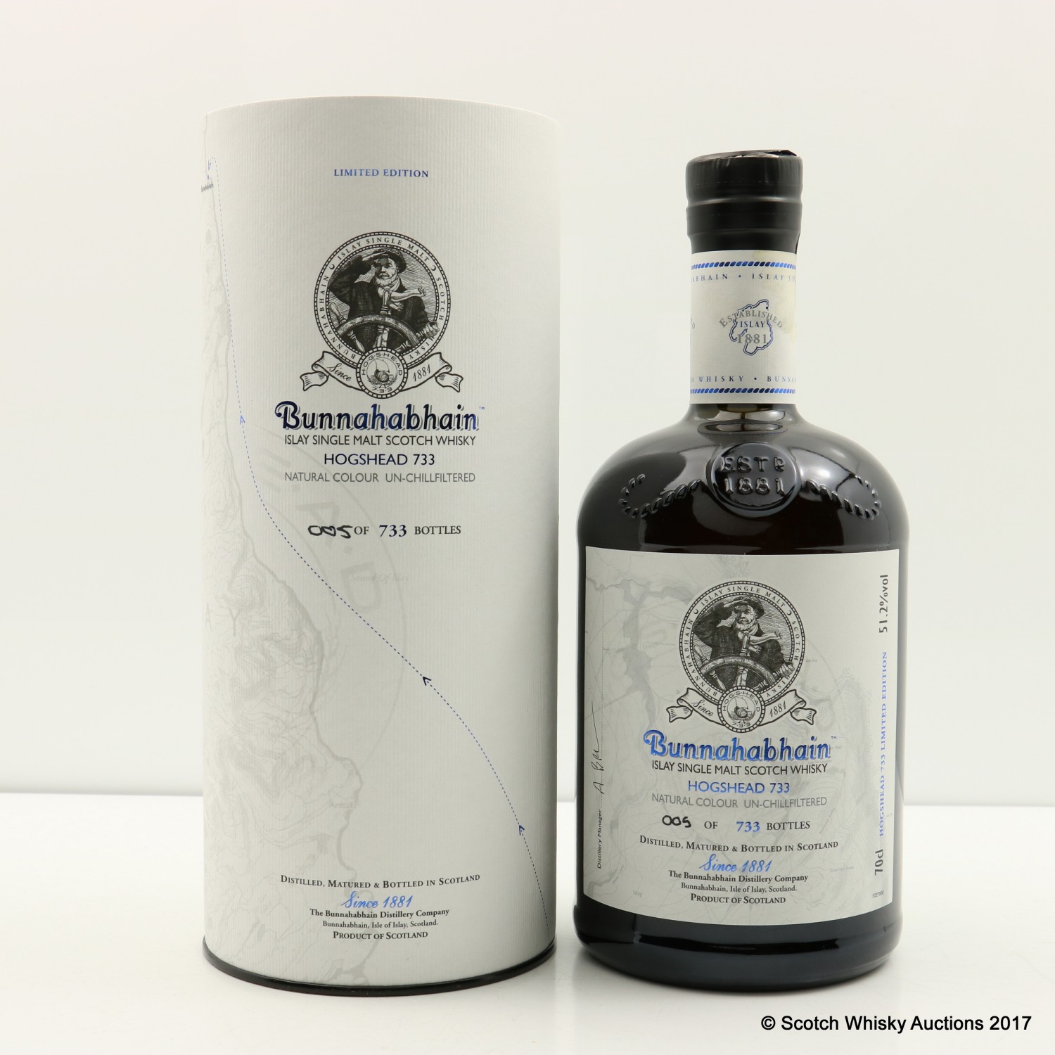 Bunnahabhain Hogshead #733 | The 82nd Auction | Scotch Whisky Auctions