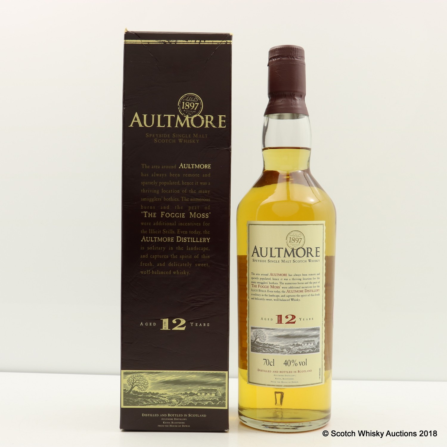 Aultmore 12 Year Old | The 82nd Auction | Scotch Whisky Auctions