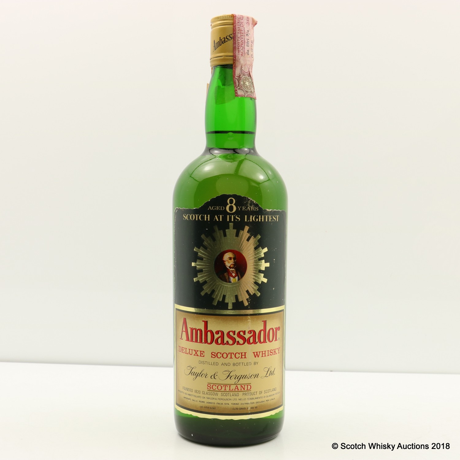 Ambassador Deluxe 8 Year Old 75cl | The 82nd Auction | Scotch Whisky ...