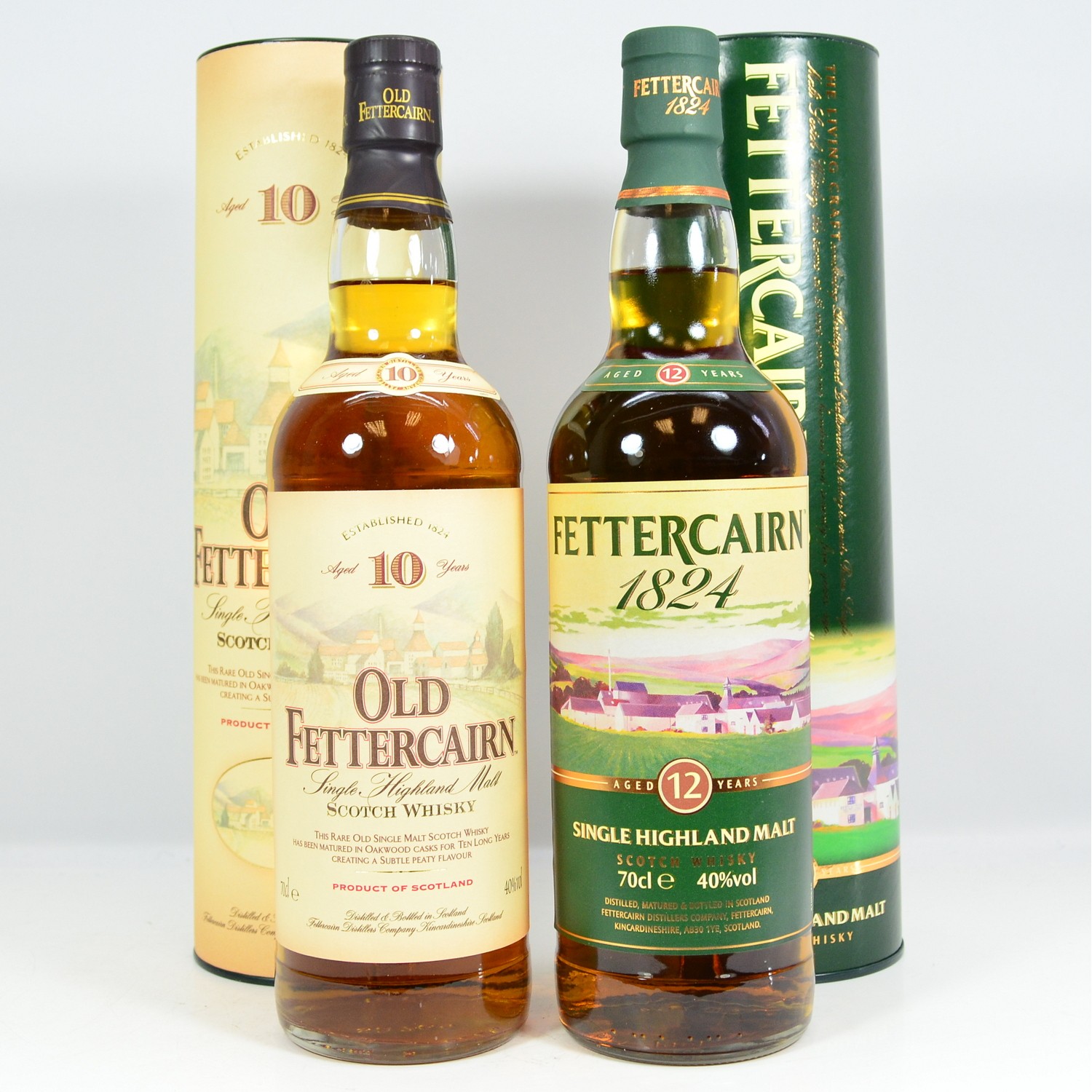 Fettercairn 1824 12 Year Old & Old Fettercairn 10 Year Old | The 34th ...