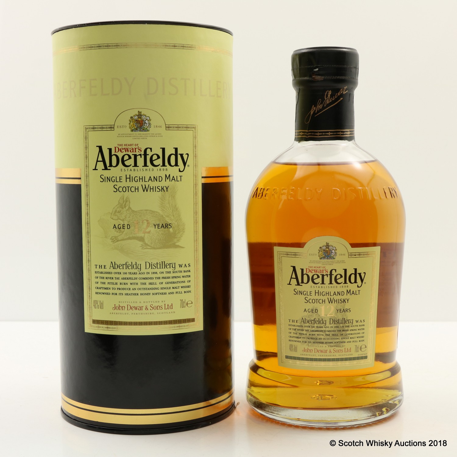 Aberfeldy 12 Year Old | The 82nd Auction | Scotch Whisky Auctions