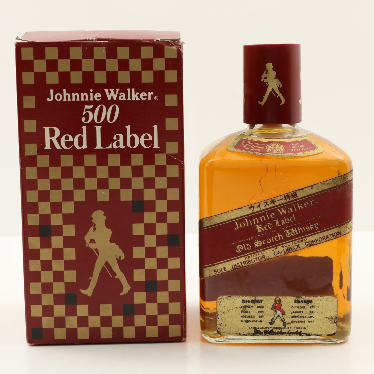 Johnnie Walker Red Label 500 50cl | The 82nd Auction | Scotch Whisky ...