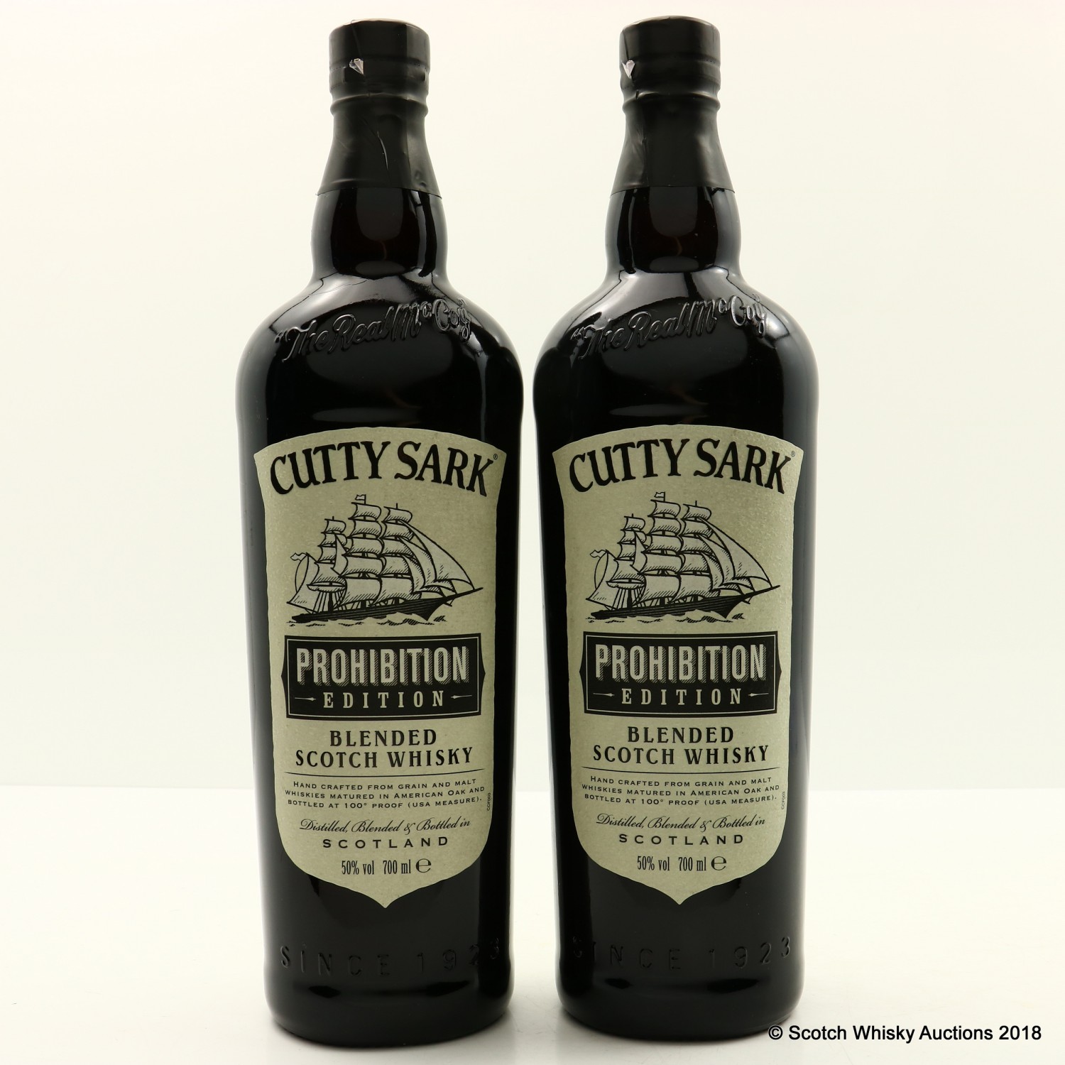 Cutty Sark Prohibition Edition 2 x 70cl | The 83rd Auction | Scotch ...