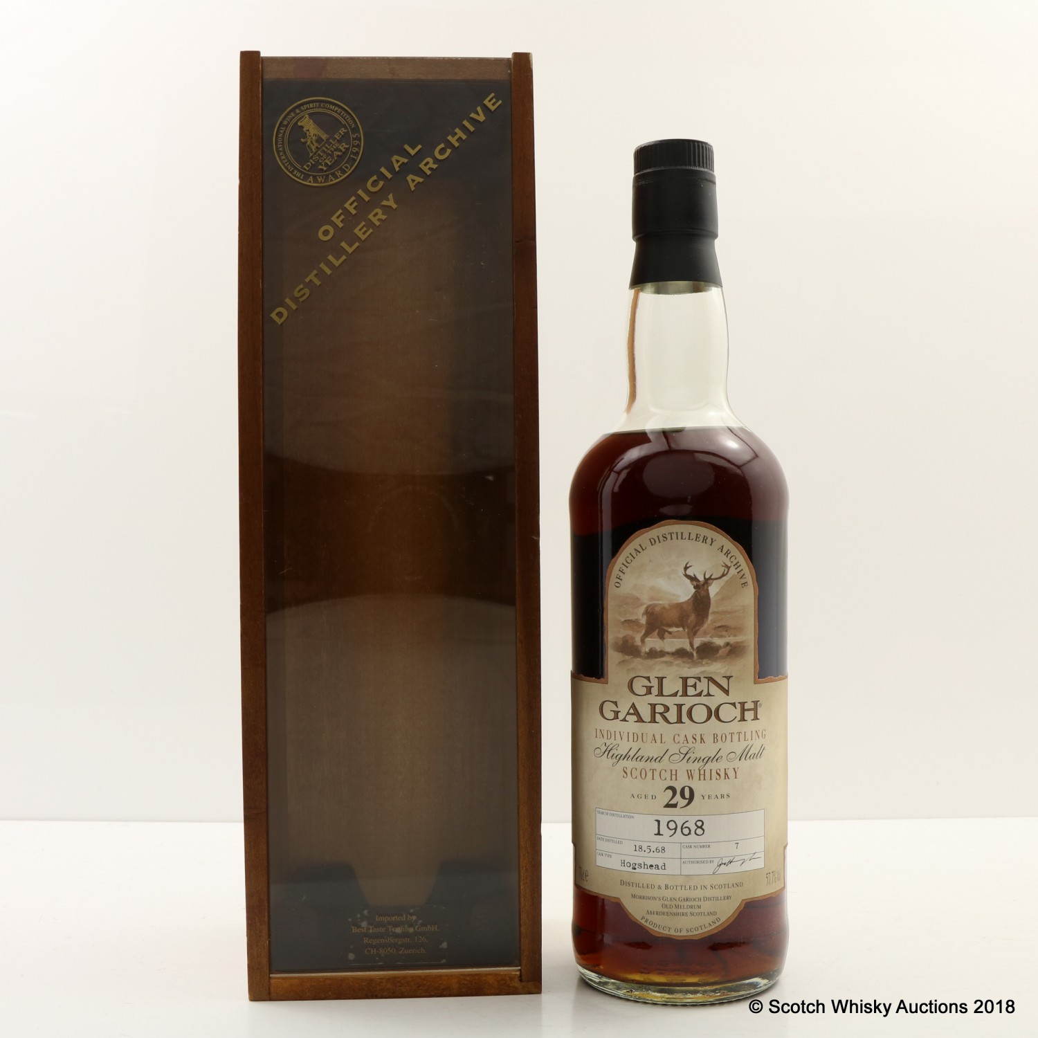 Glen Garioch 1968 29 Year Old Single Cask #7 | The 83rd Auction | Scotch Whisky Auctions