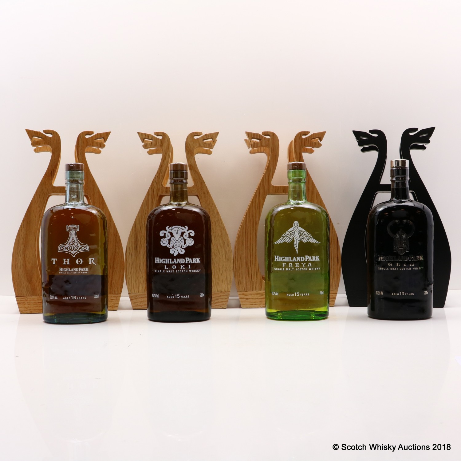 Highland Park Valhalla Collection 4 x 70cl | The 84th Auction | Scotch ...