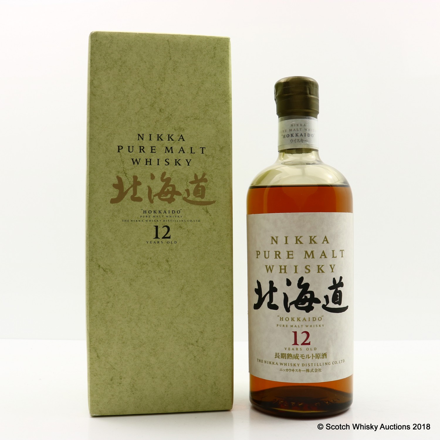 Nikka 12 Year Old Hokkaido Pure Malt 75cl | The 84th Auction | Scotch ...