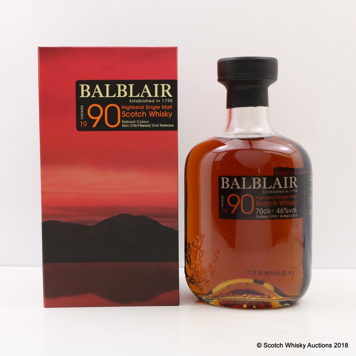Balblair 1990 2nd Release | The 84th Auction | Scotch Whisky Auctions