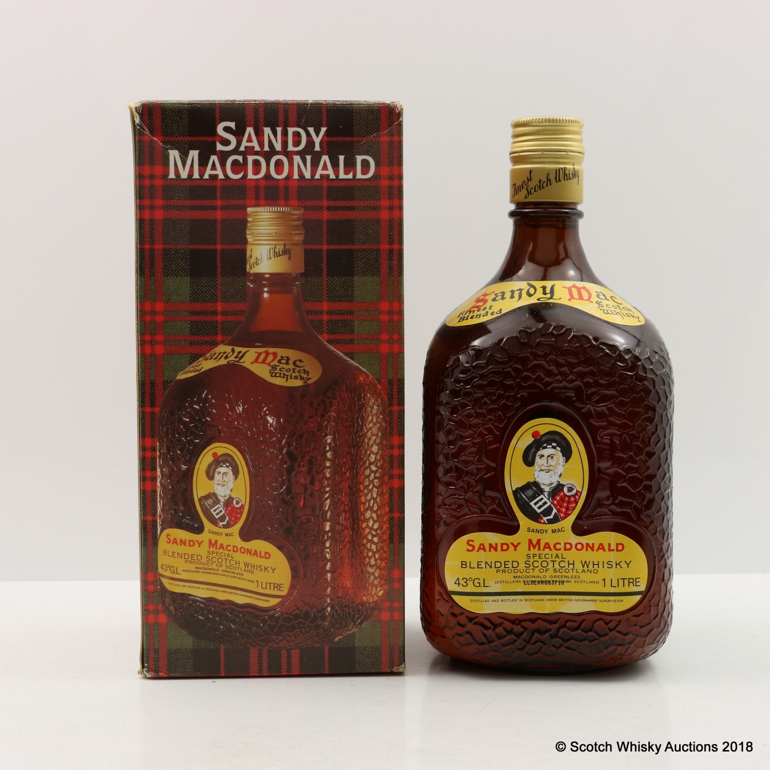 Sandy MacDonald Special Blended Scotch Whisky 1L | The 85th Auction ...
