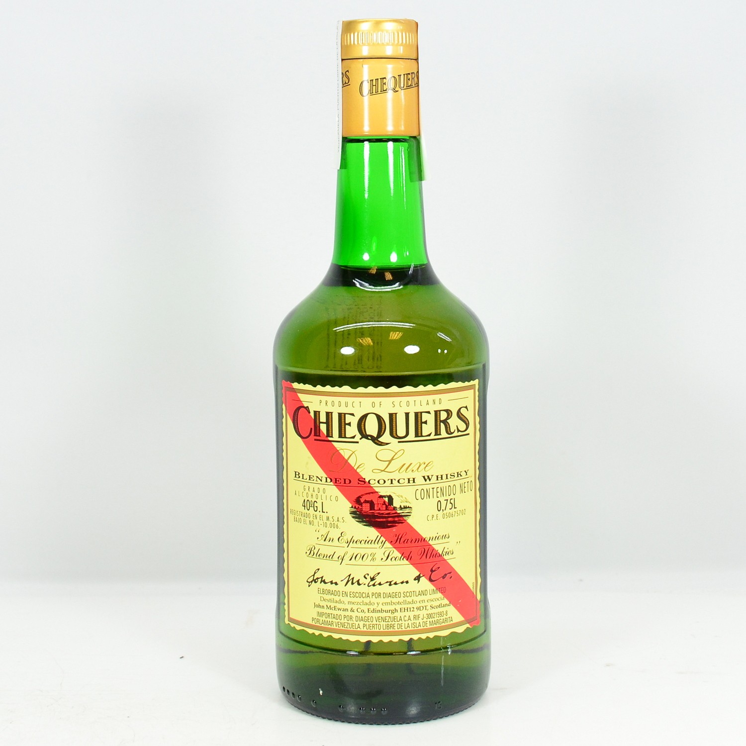 Chequers De Luxe Blend | The 35th Auction | Scotch Whisky Auctions