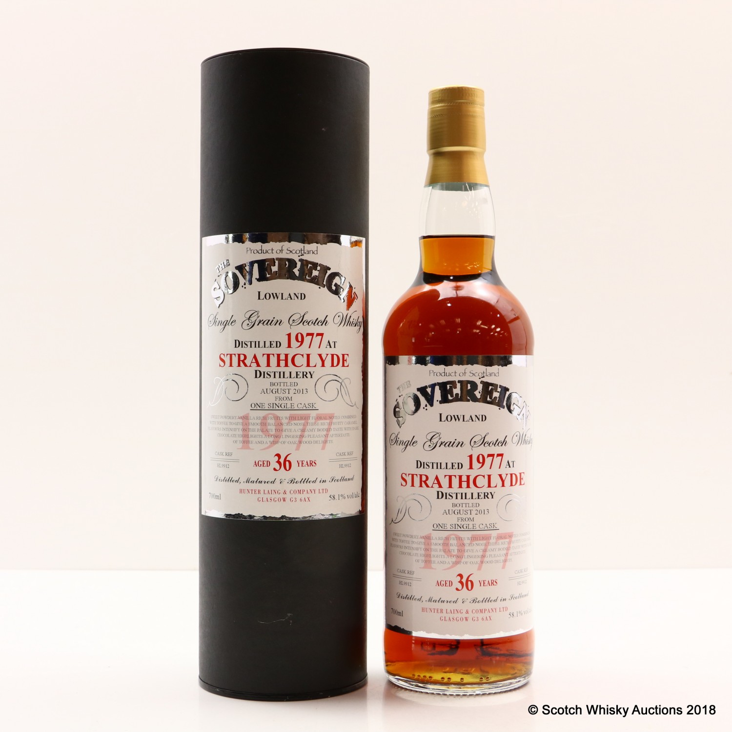 Strathclyde 1977 36 Year Old Sovereign | The 85th Auction | Scotch ...