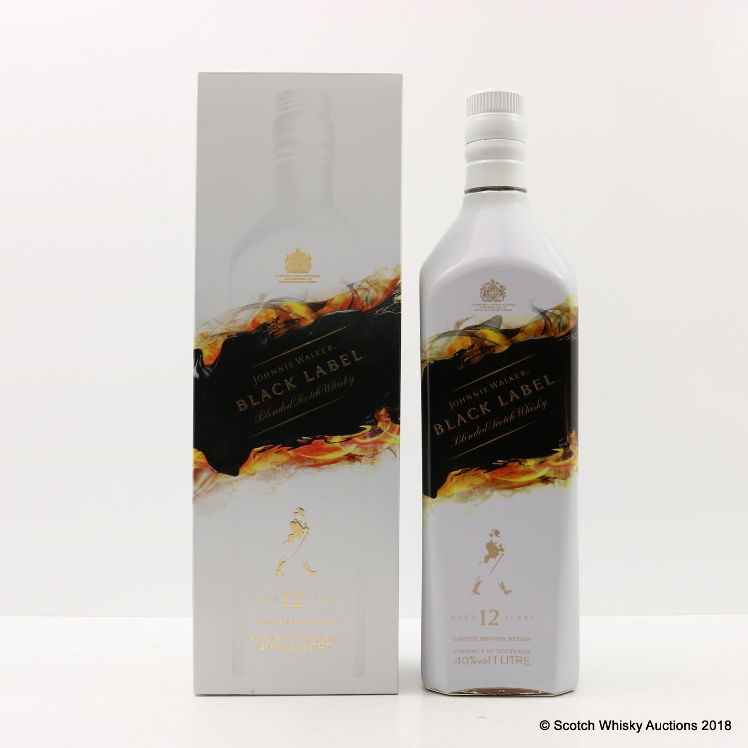 Johnnie Walker 12 Year Old Black Label Limited Edition 1L | The 85th ...