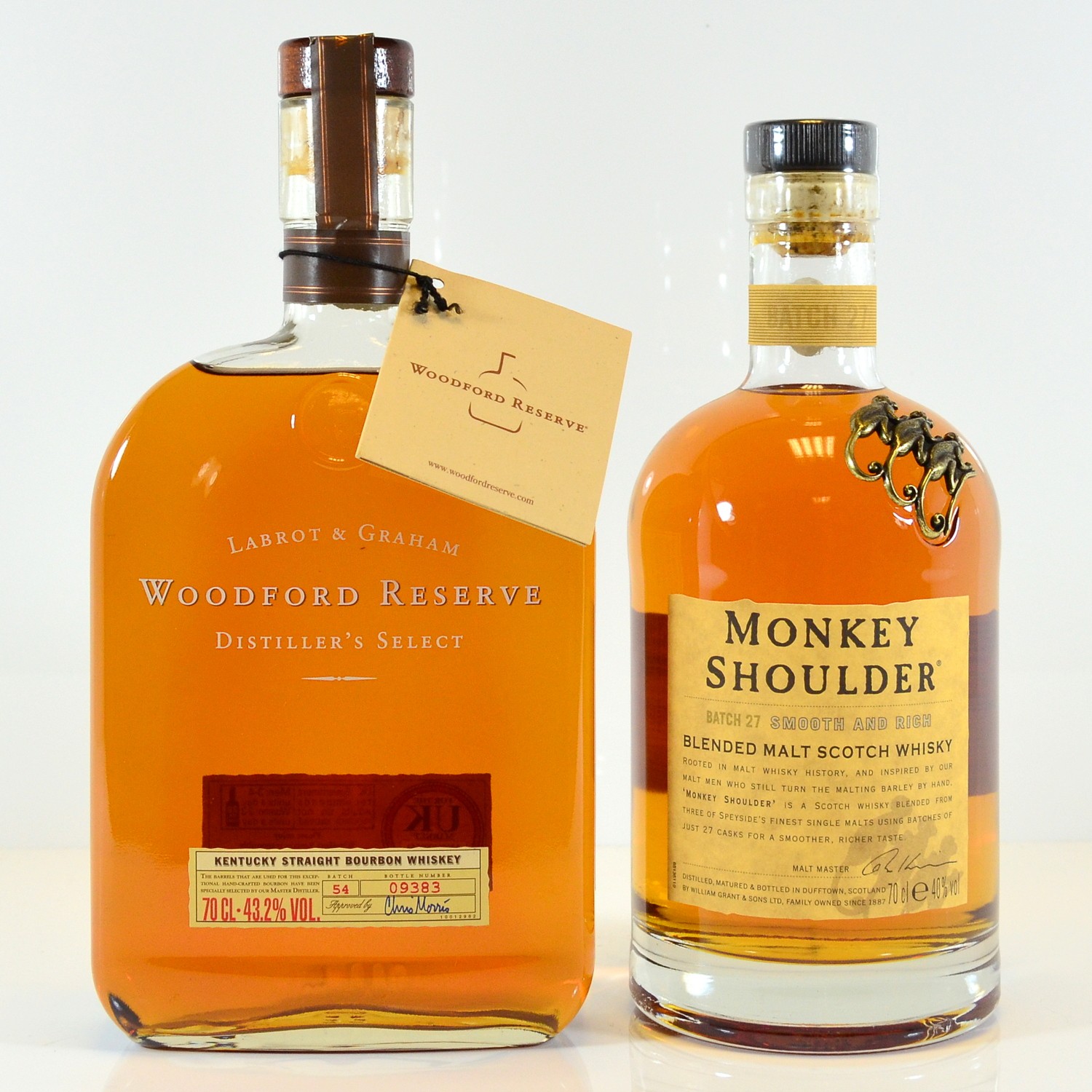 Monkey Shoulder & Woodford Reserve | The 36th Auction | Scotch Whisky ...