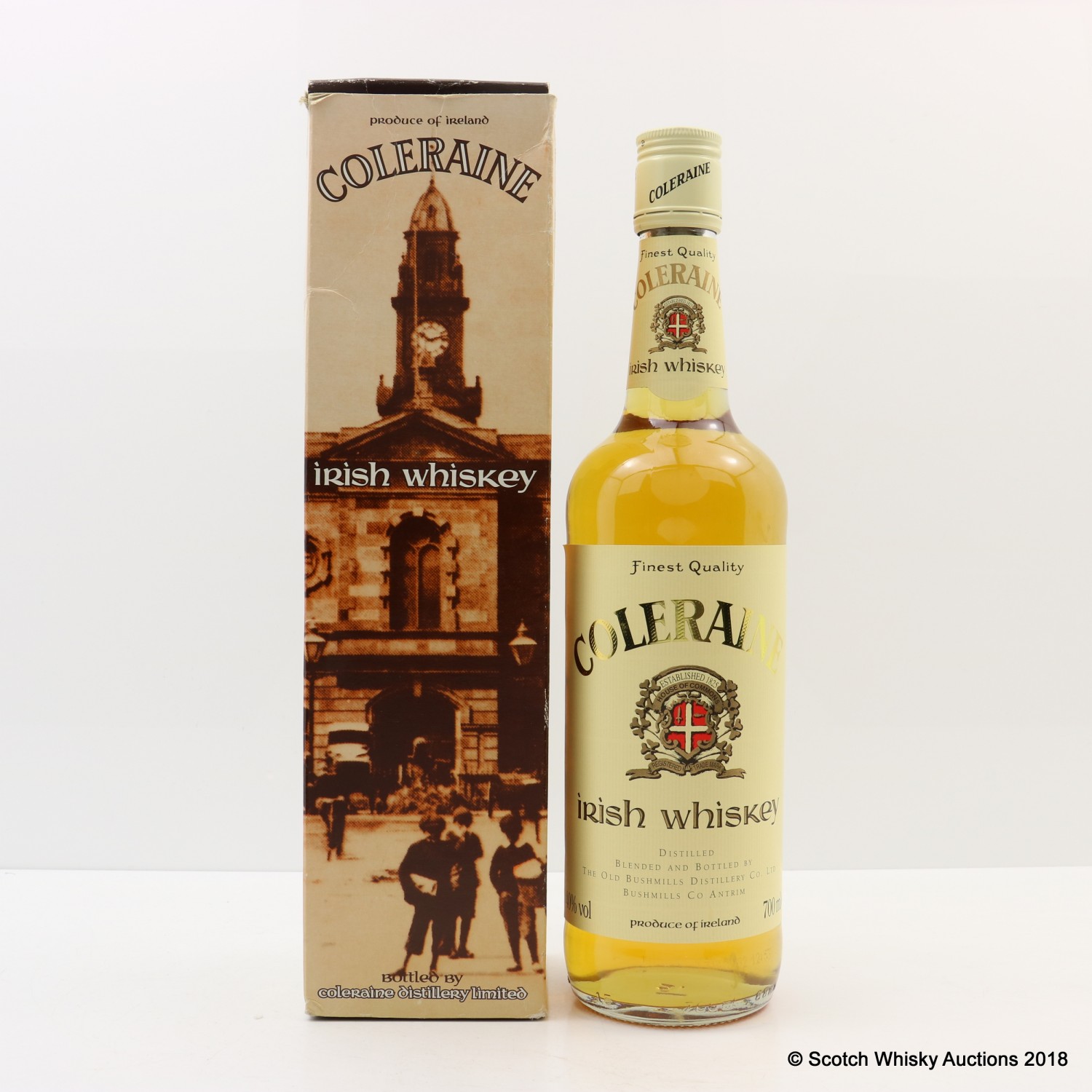 Coleraine Irish Whiskey | The 87th Auction | Scotch Whisky Auctions
