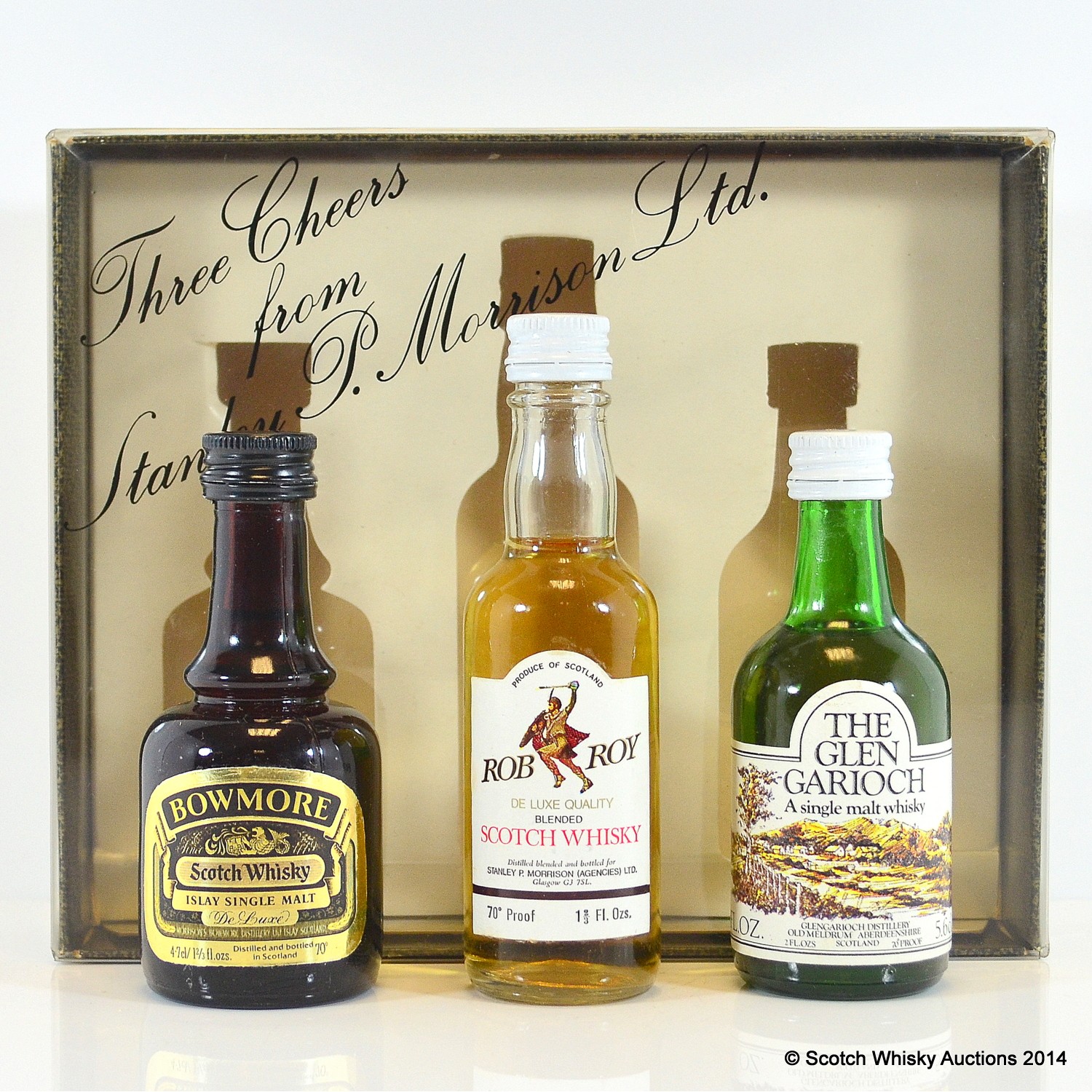 'Three Cheers from Stanley P. Morrison Ltd.' Minis Set 3 x 5cl | The ...