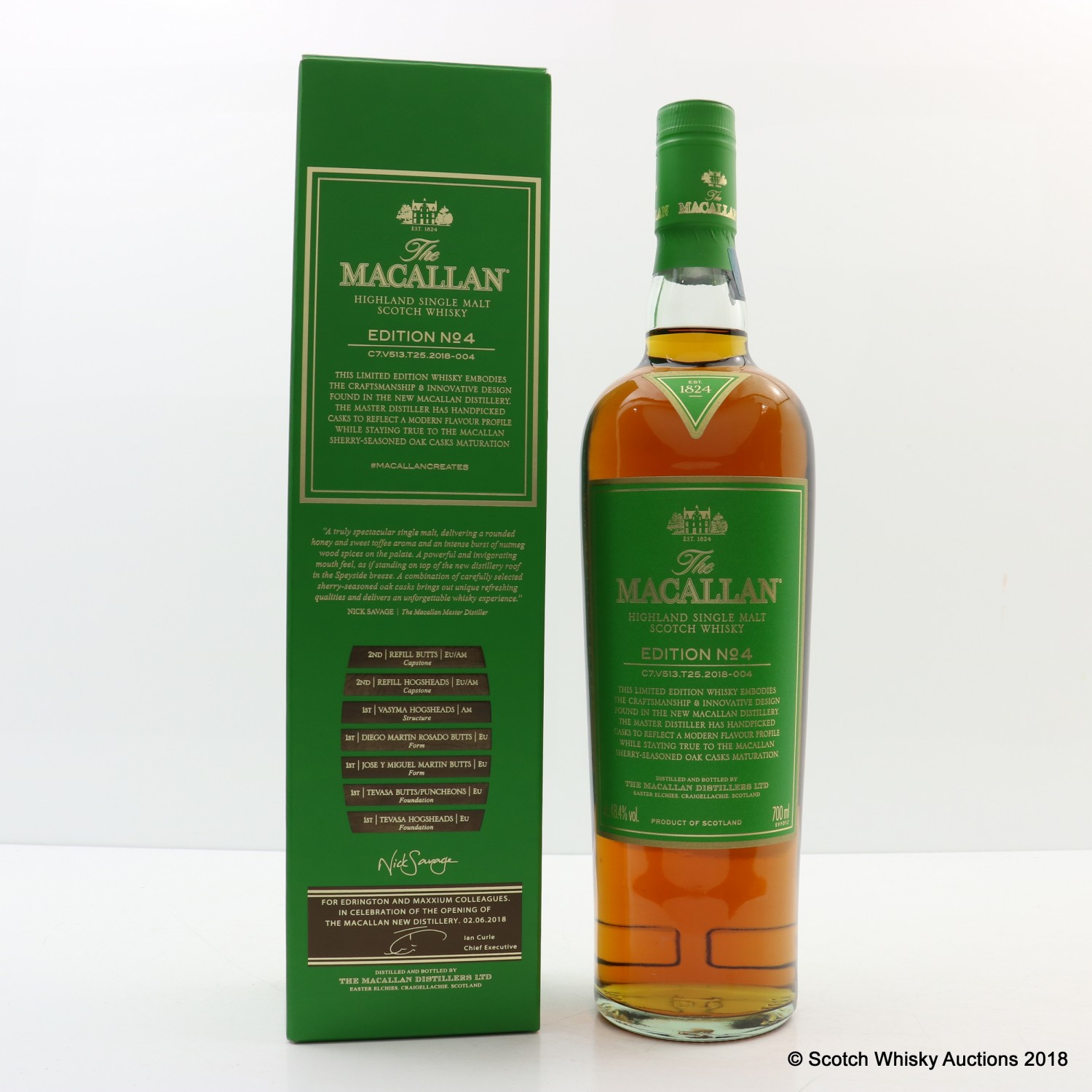 Macallan Edition No4 For Edrington & Maxxium Colleagues | The 88th ...