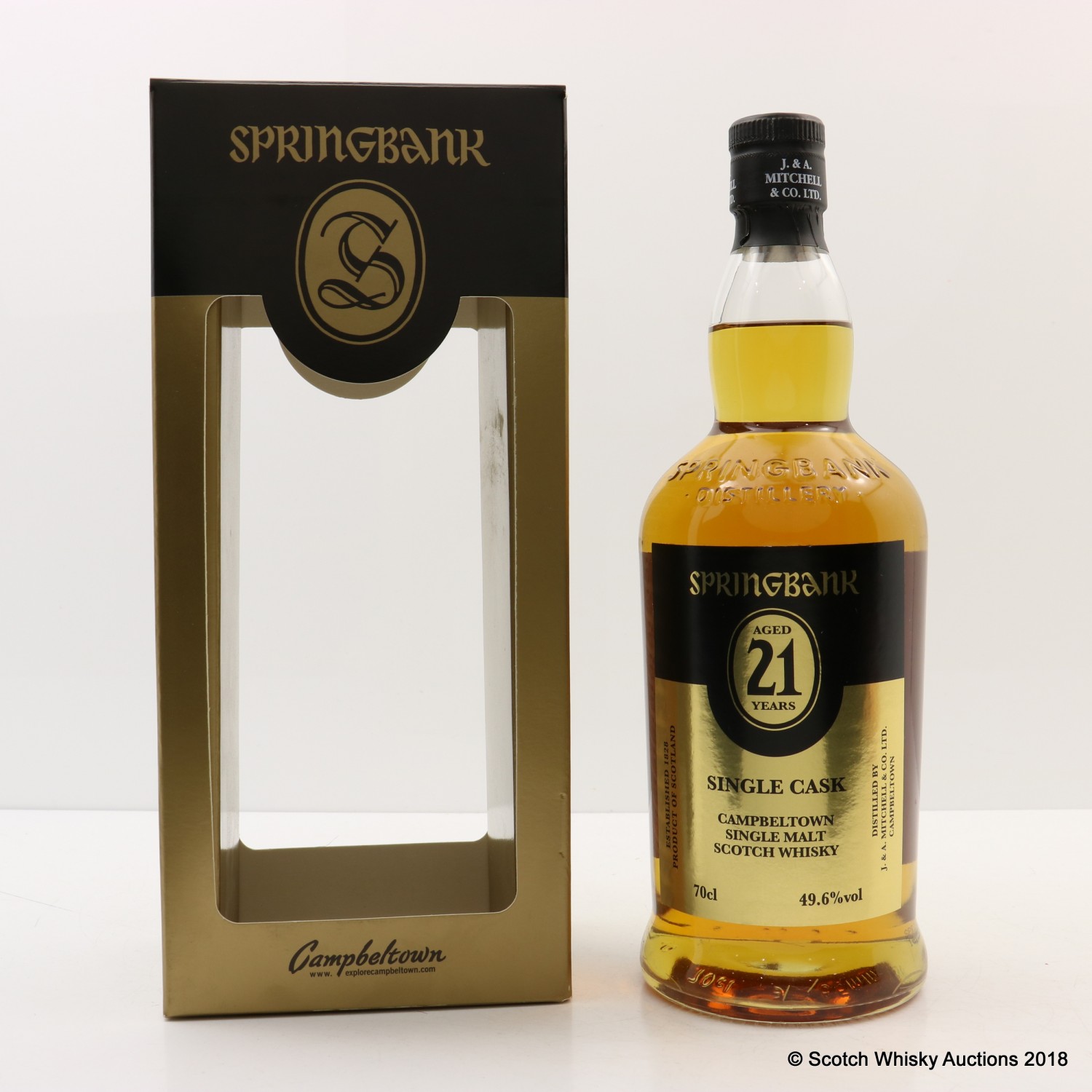 Springbank 21 Year Old Single Cask 2016 Release | The 89th Auction ...